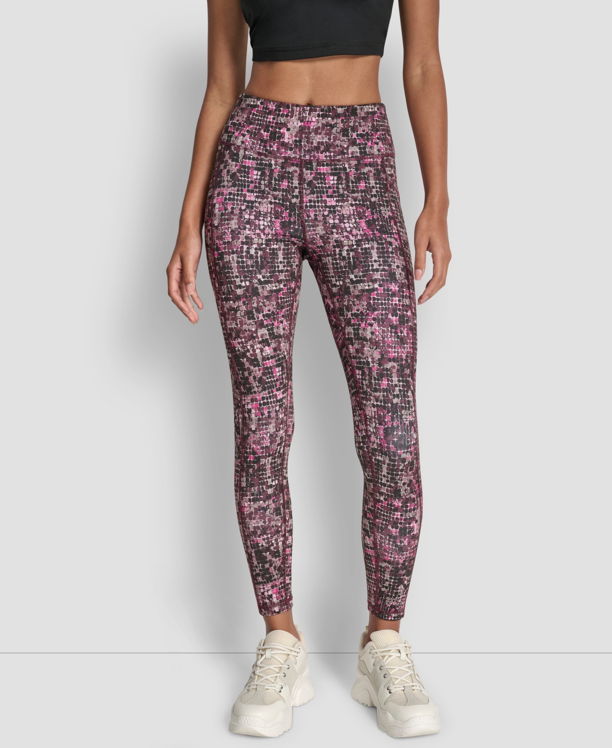 Click here for Dkny Sport Womens Printed High-Waist 7/8 Tights -... prices