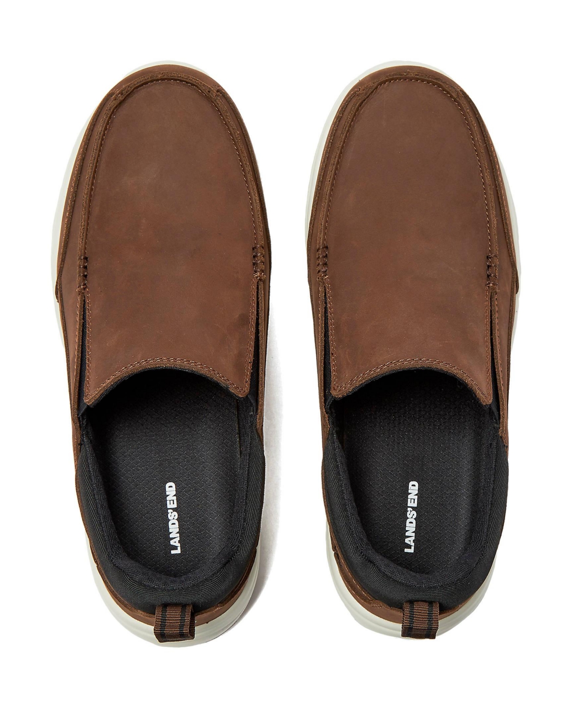 Click here for Lands End Mens Casual Slip On Loafers - Coffee prices