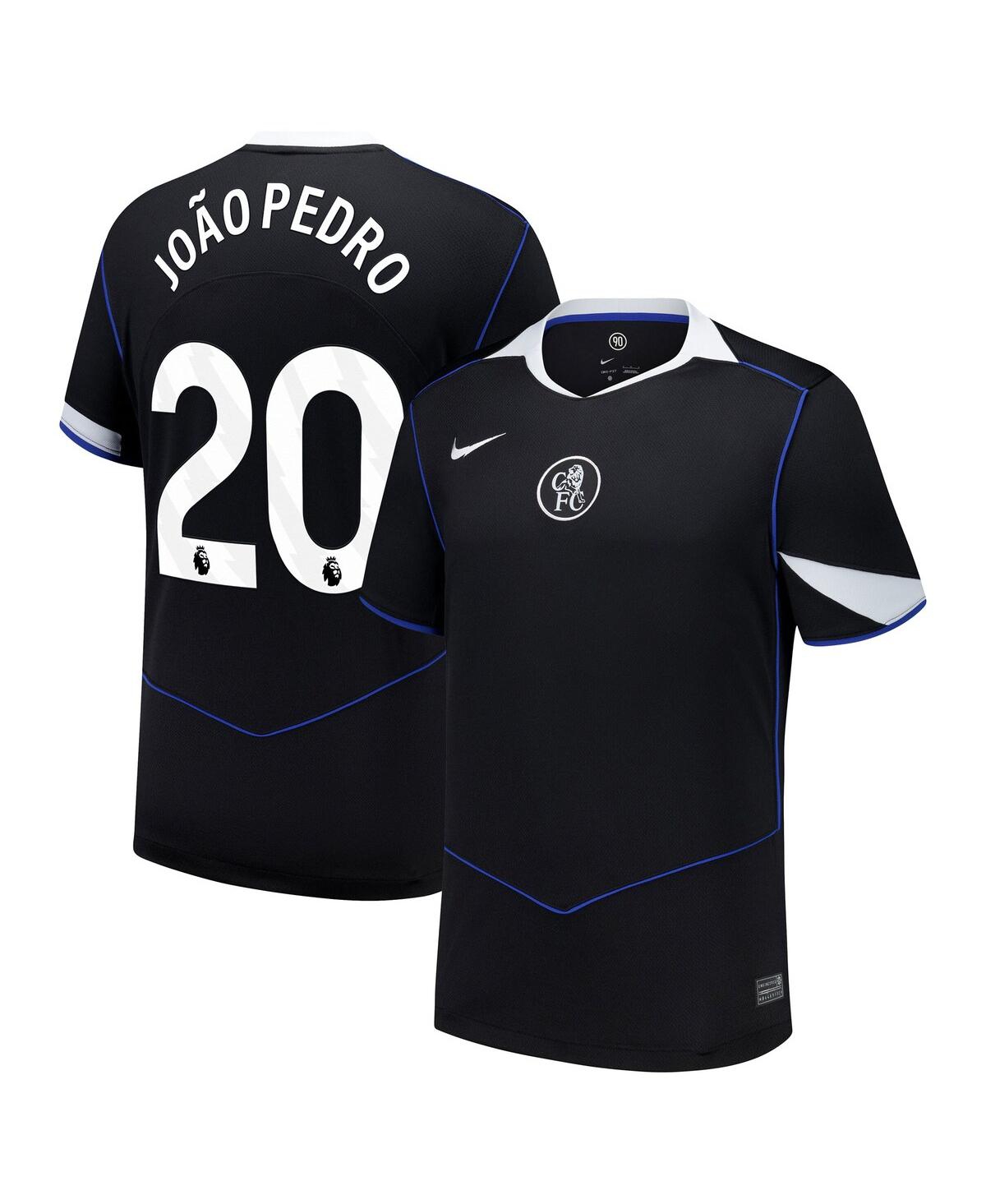 Click here for Nike Mens Joao Pedro Black Chelsea 2025/26 Third R... prices
