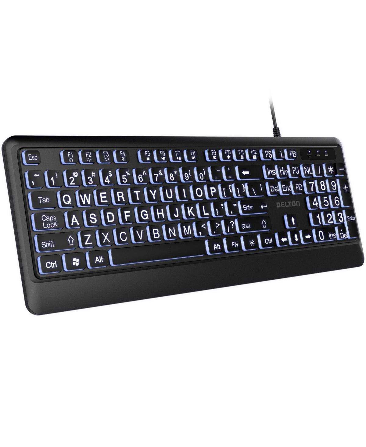 Click here for Delton KB20 Backlit Large Key Keyboard (DBKBG20) -... prices