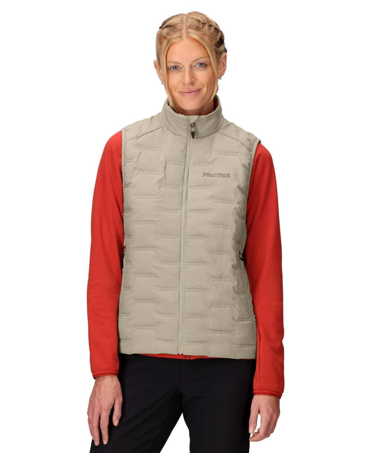 Click here for Marmot Womens WarmCube Active Sleeveless Vest - Sh... prices