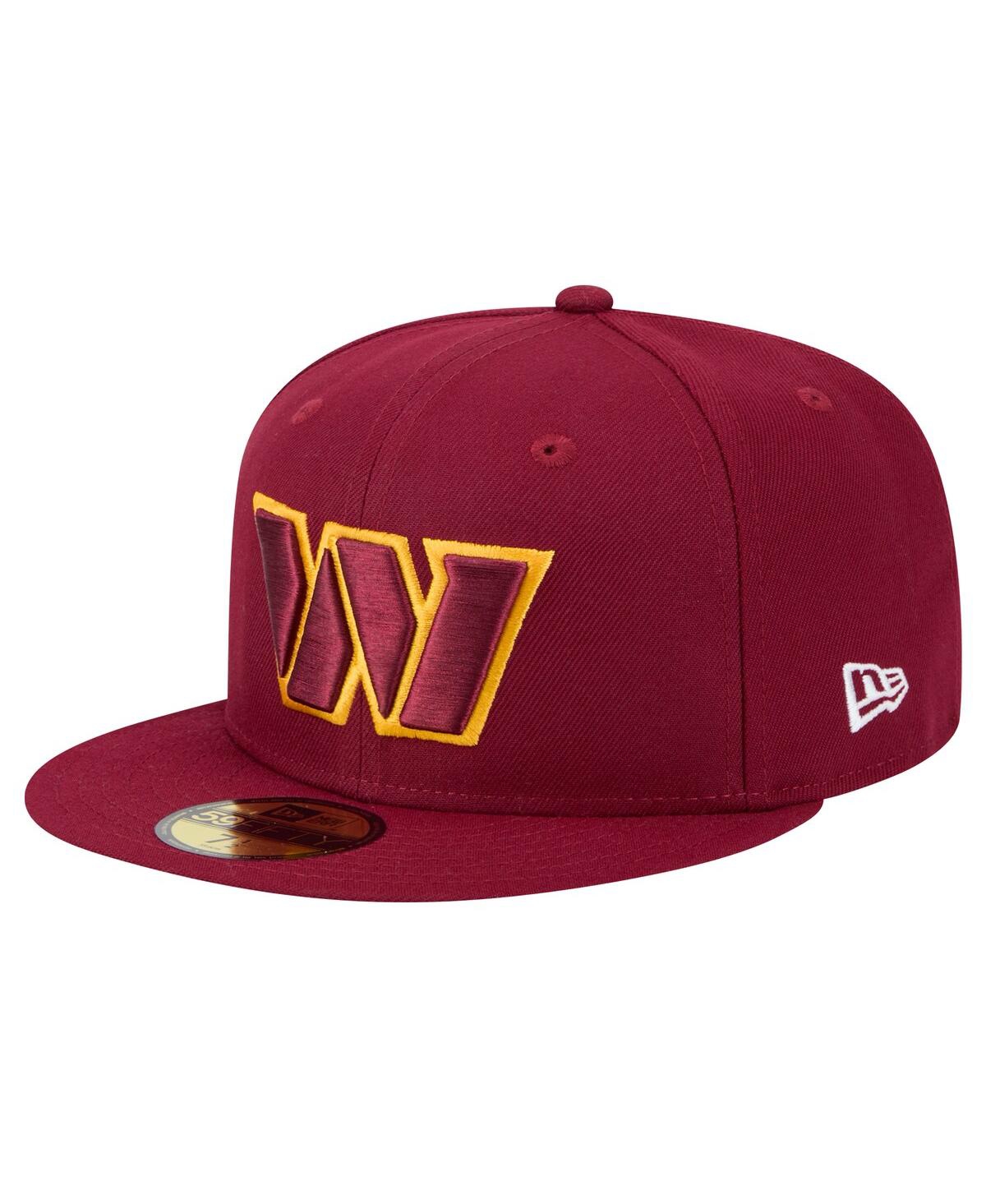 Click here for New Era Mens Burgundy Washington Commanders Main 5... prices