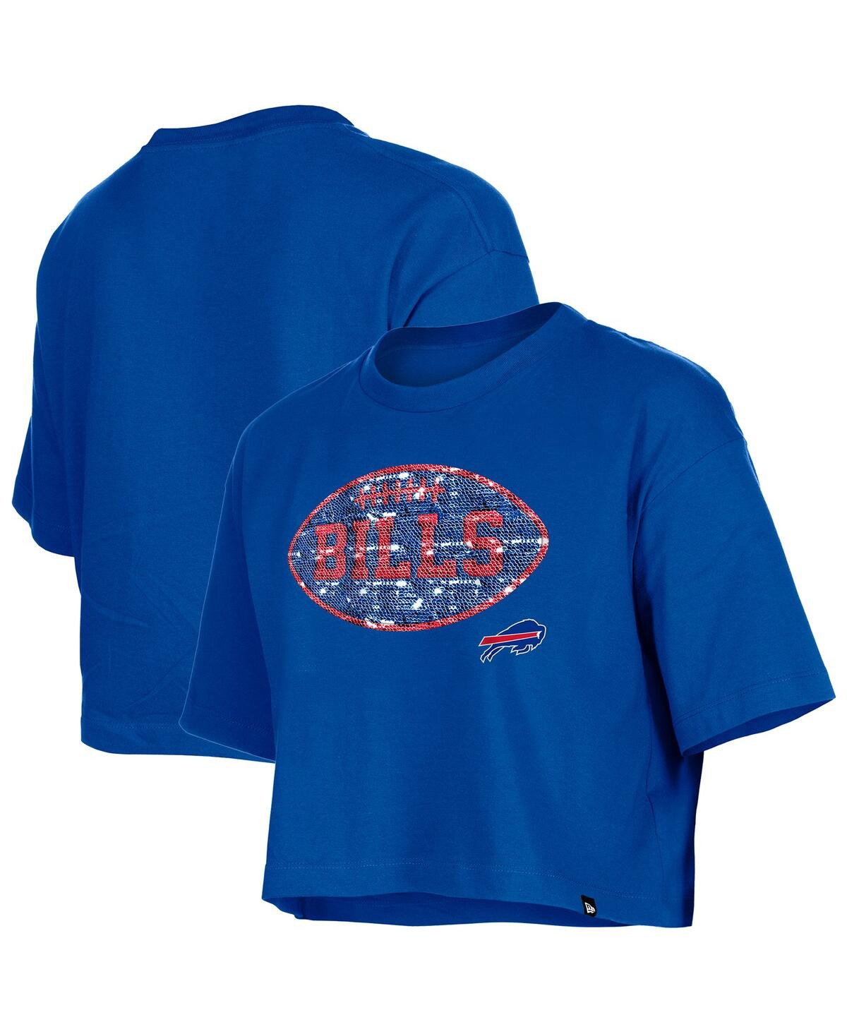 Click here for New Era Girls Royal Buffalo Bills Flip Sequin Boxy... prices