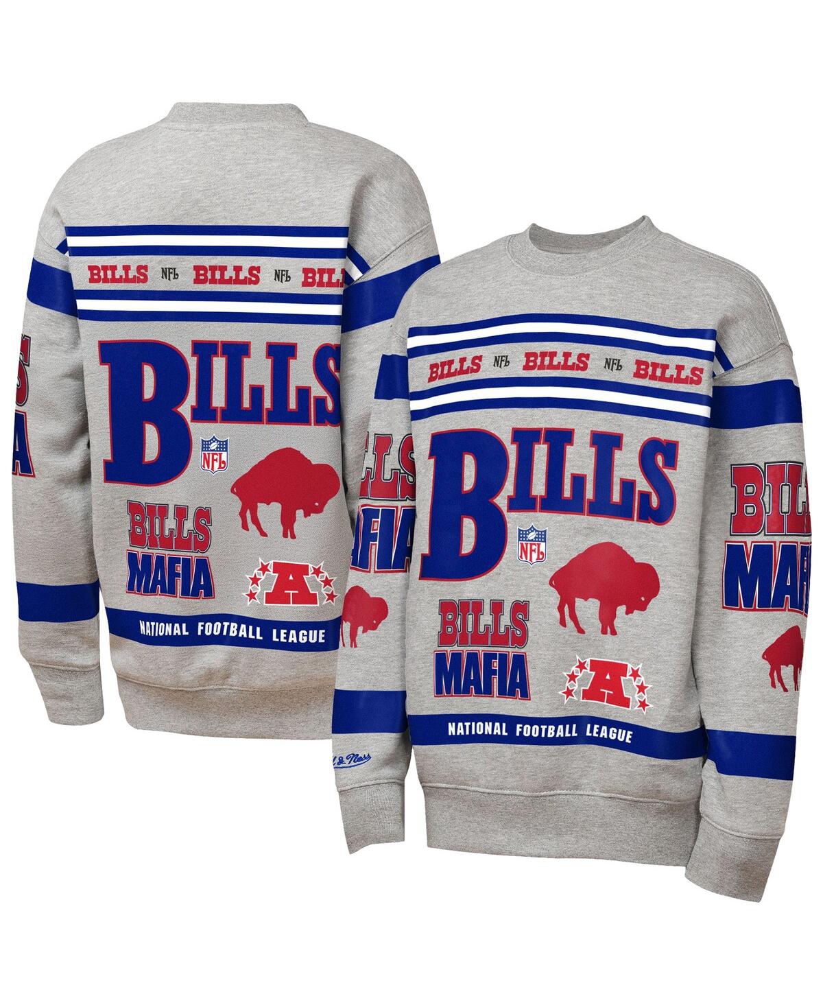 Click here for Mitchell & Ness Big Boys and Girls Gray Buffalo Bi... prices