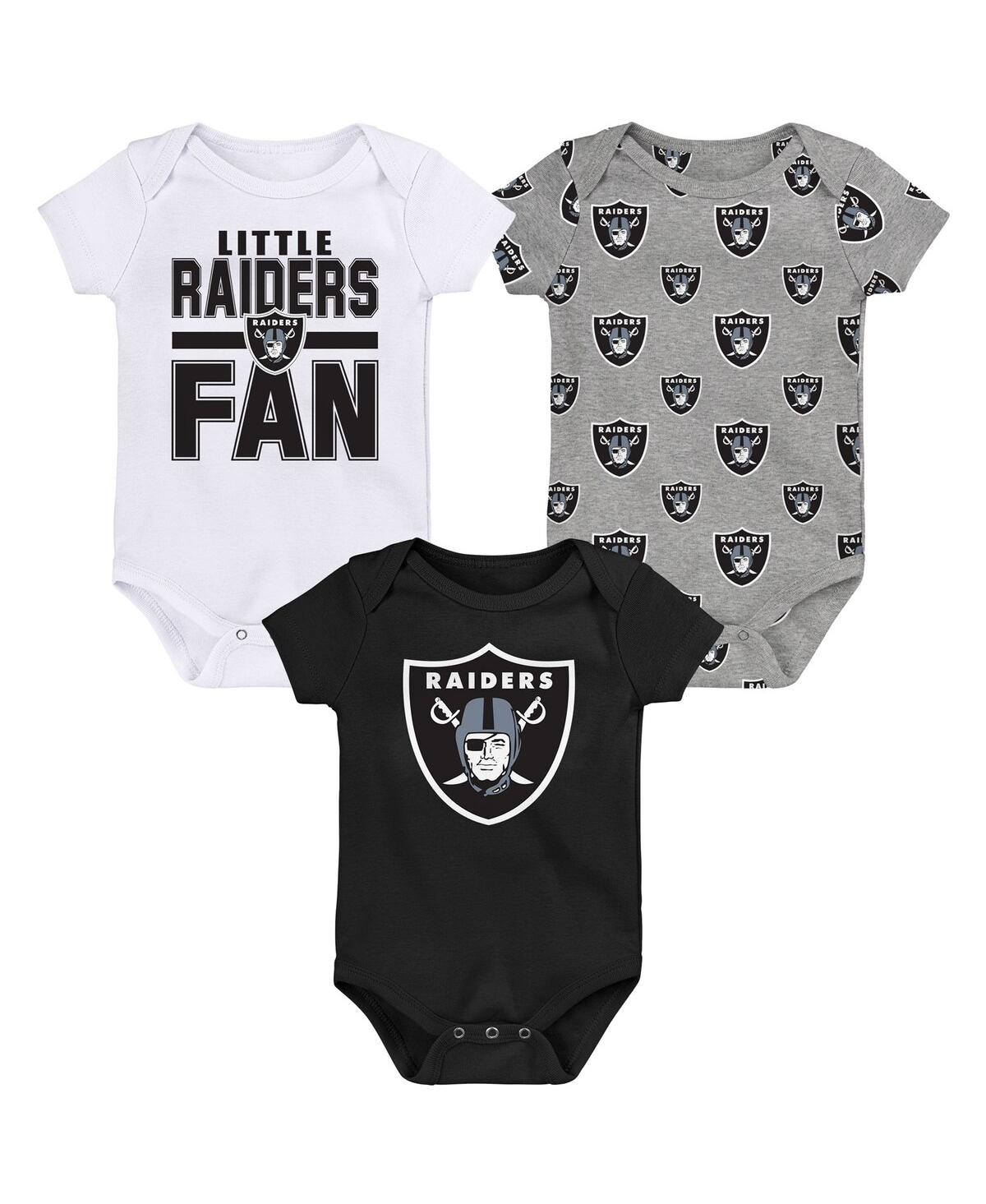 Click here for Outerstuff Newborn 3-Piece Las Vegas Raiders Littl... prices