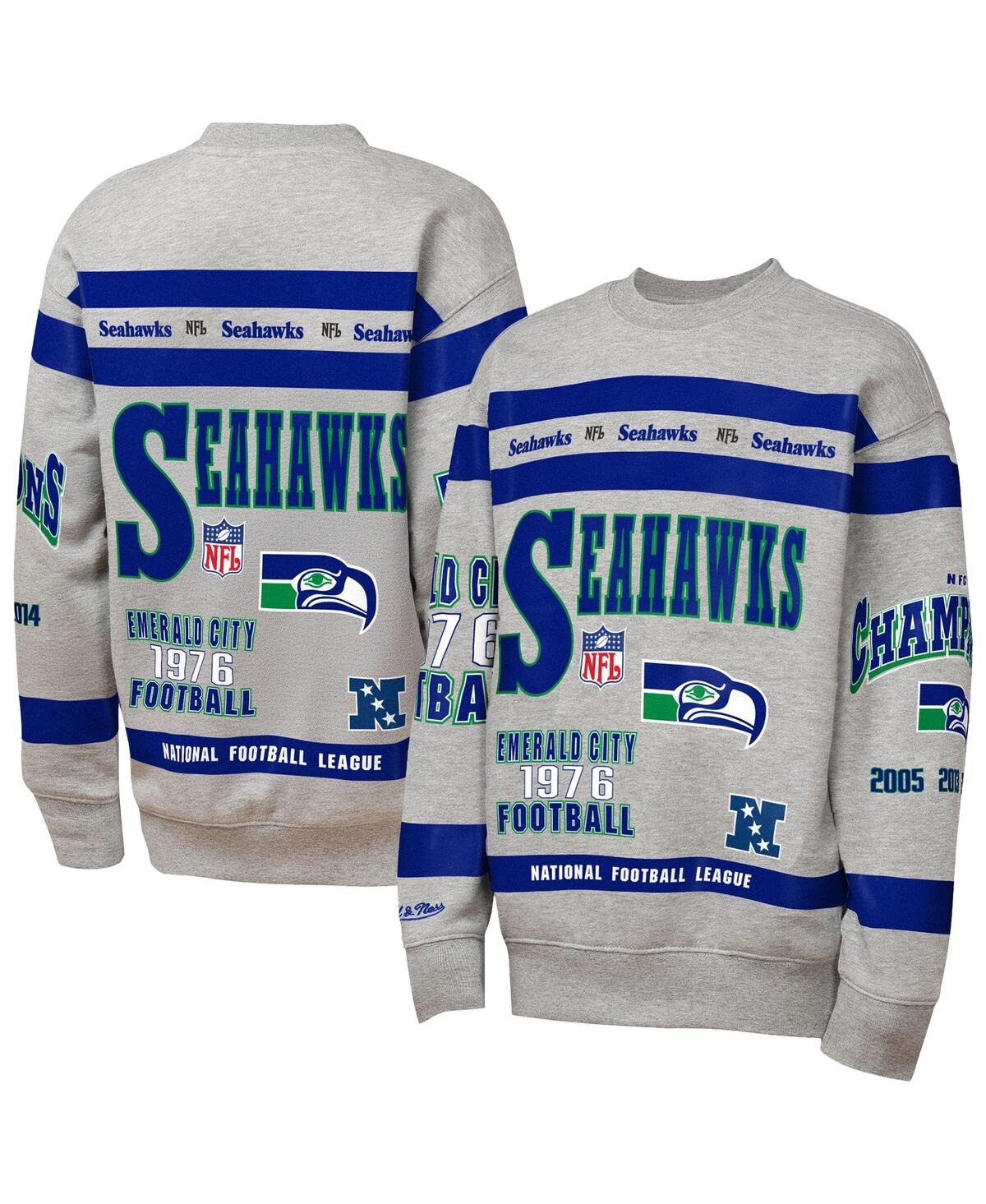 Click here for Mitchell & Ness Big Boys and Girls Gray Seattle Se... prices