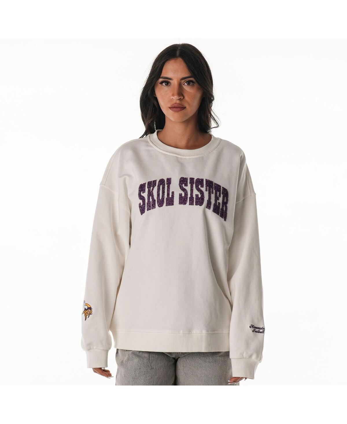 Click here for The Wild Collective Womens White Minnesota Vikings... prices