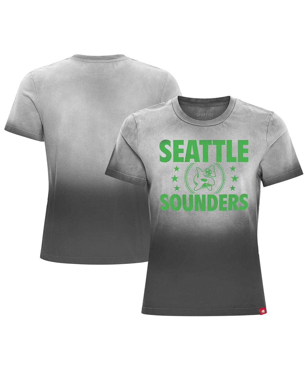 Click here for Sportiqe Womens Charcoal Seattle Sounders Fc Arcad... prices