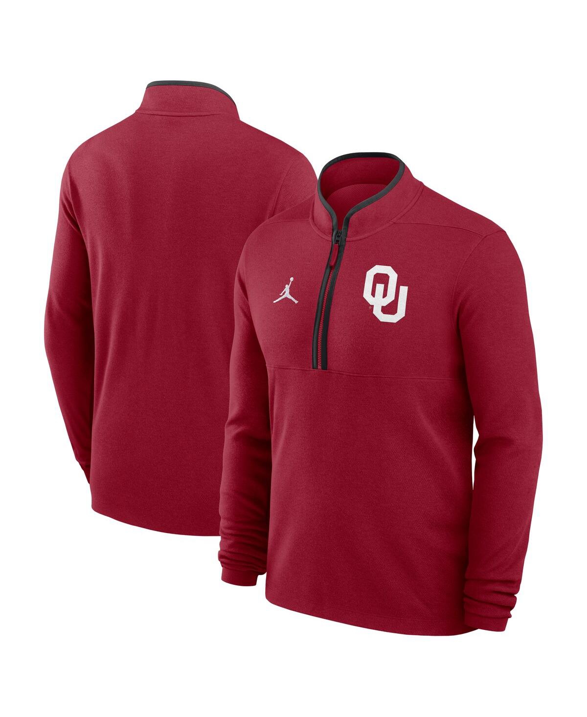 Click here for Jordan Mens Crimson Oklahoma Sooners Victory Half-... prices