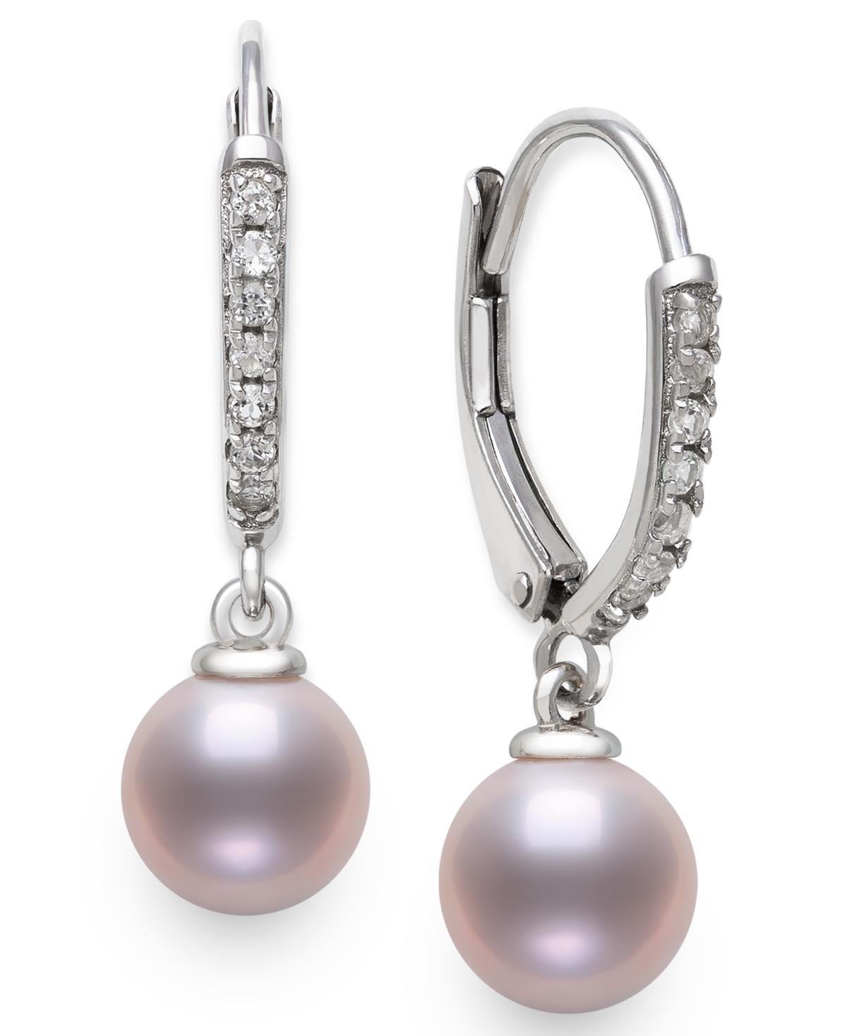 Click here for Belle de Mer Cultured Freshwater Pink Pearl (6-7mm... prices