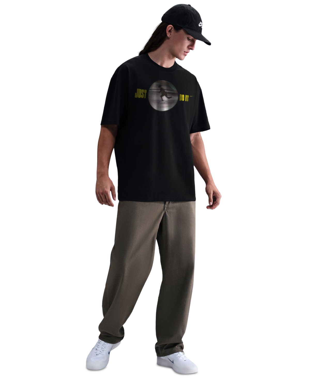 Click here for Nike Mens Skate Just Do It Short Sleeves T-Shirt -... prices