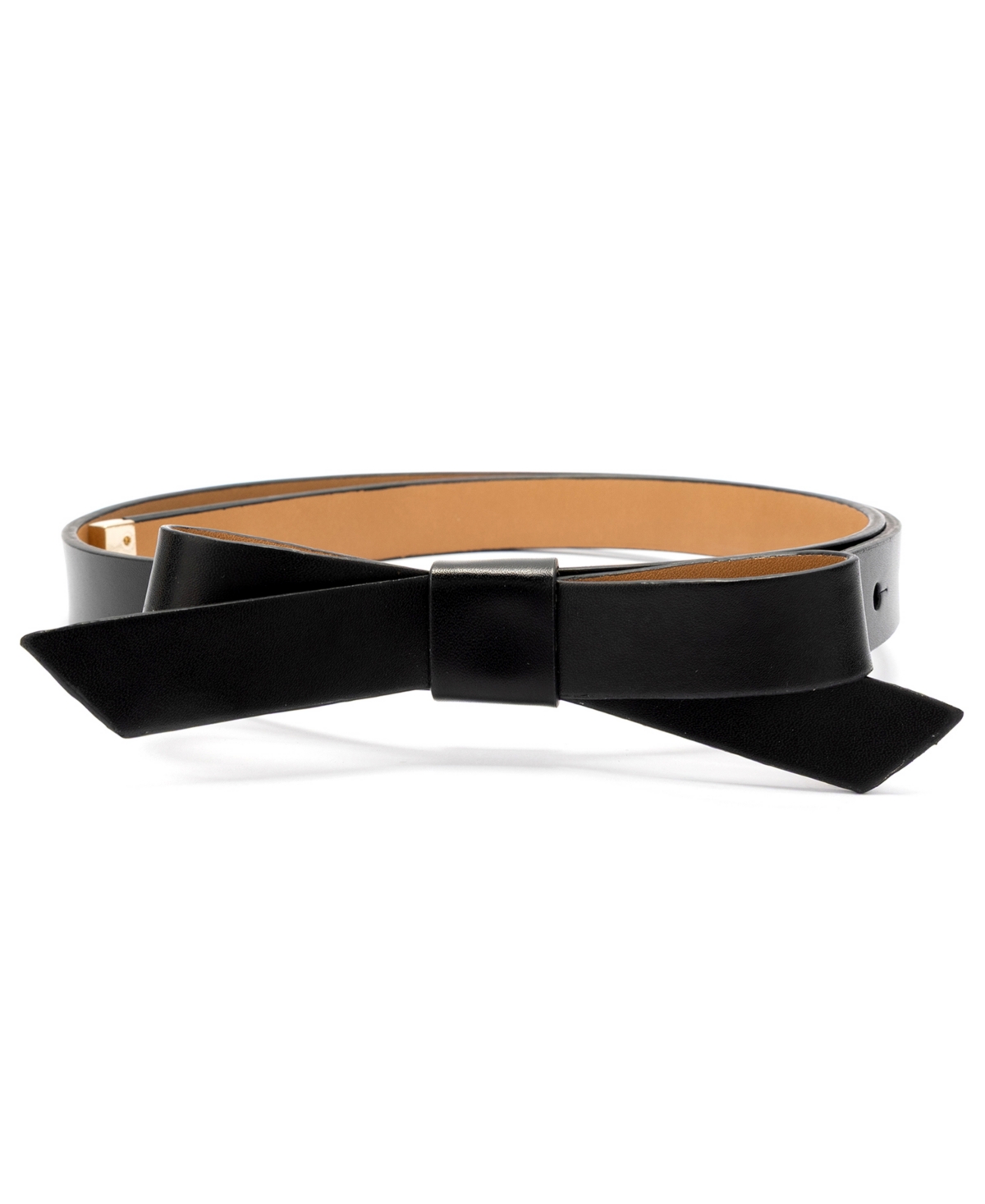 Click here for kate spade new york Bow Leather Belt - Black prices