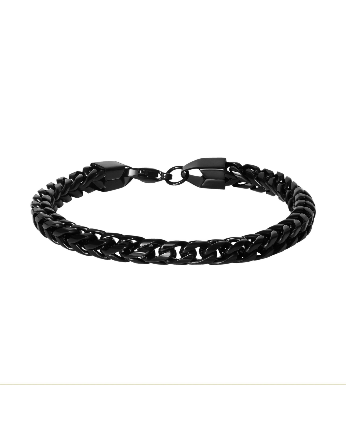 Click here for Lucky Brand Black 6MM Spiga Chain Bracelet - 8.75... prices