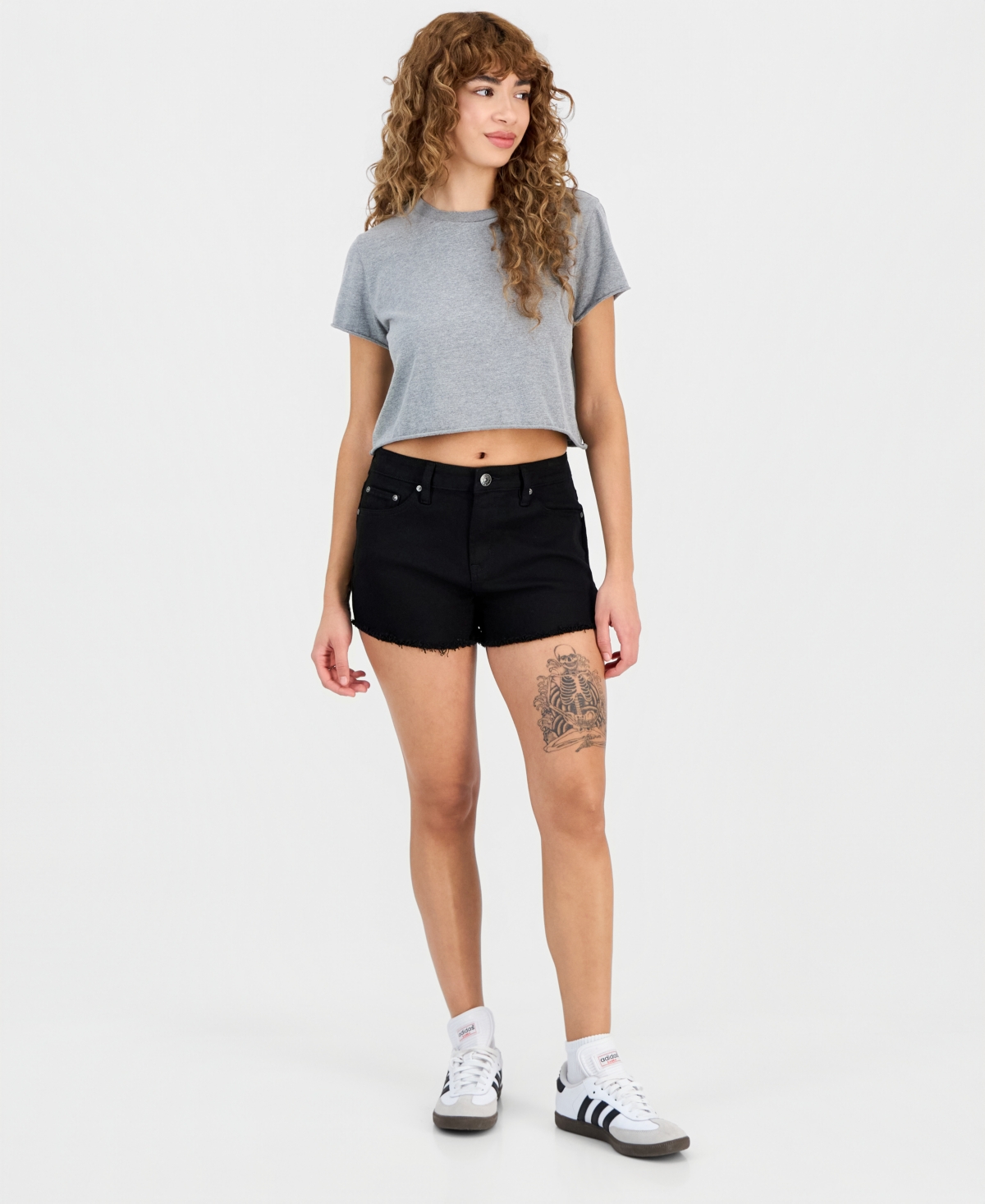 Click here for Madden Girl Juniors Light-Distress Festival Shorts... prices
