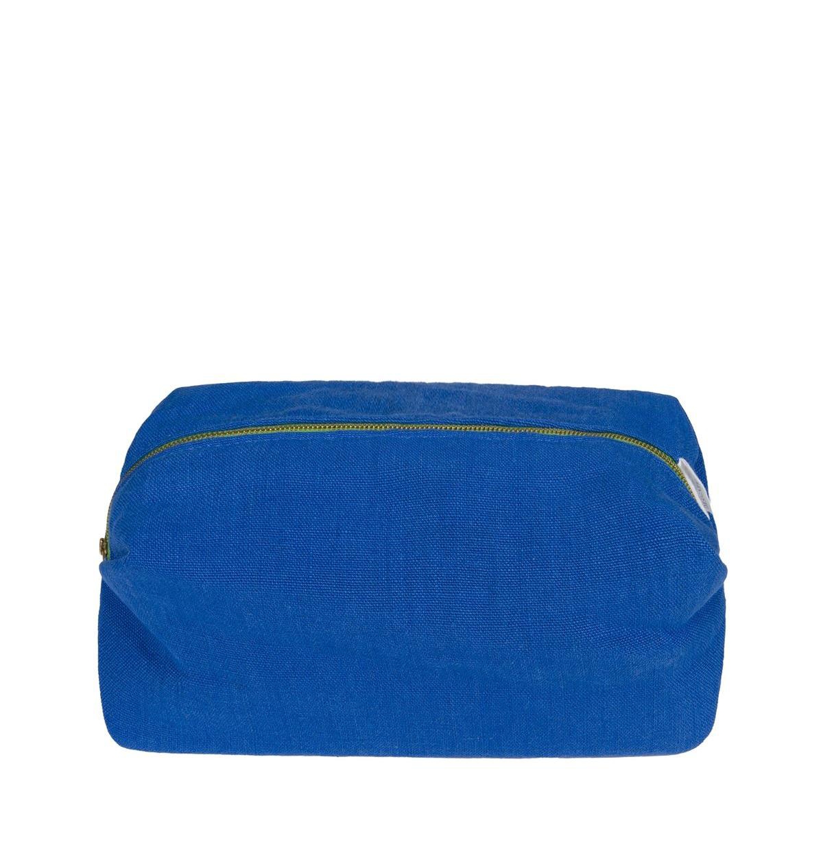 Click here for Brera Lino Lagoon Large Toiltery Bag - Blue prices
