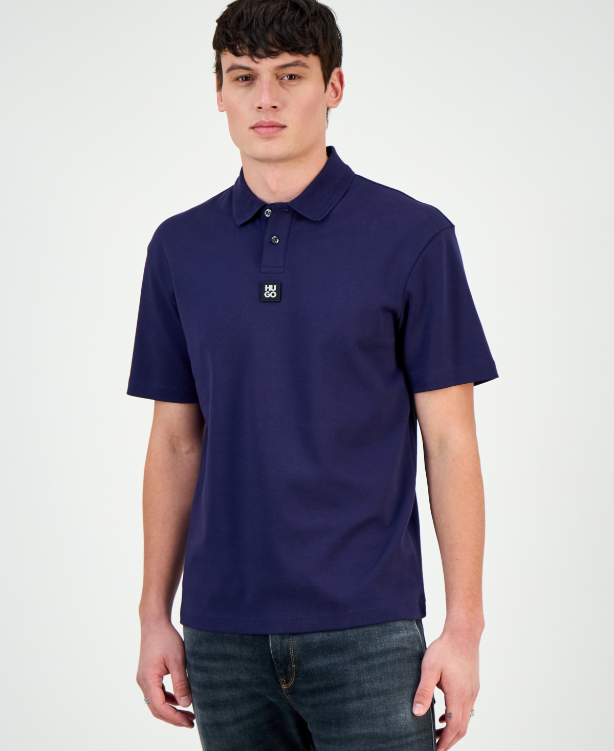 Click here for Hugo Boss Mens Deabono Short Sleeve Button-Placket... prices