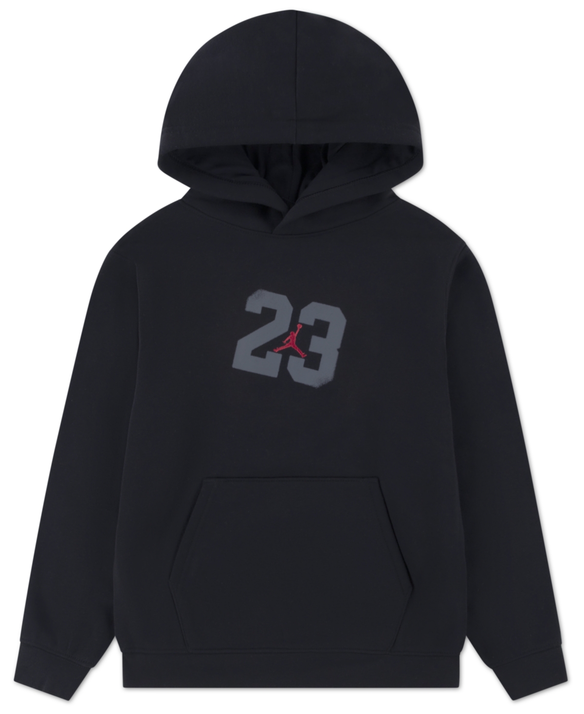 Jordan Boys 8-18 Street Champ Pull On Long Sleeve Hoodie - Black