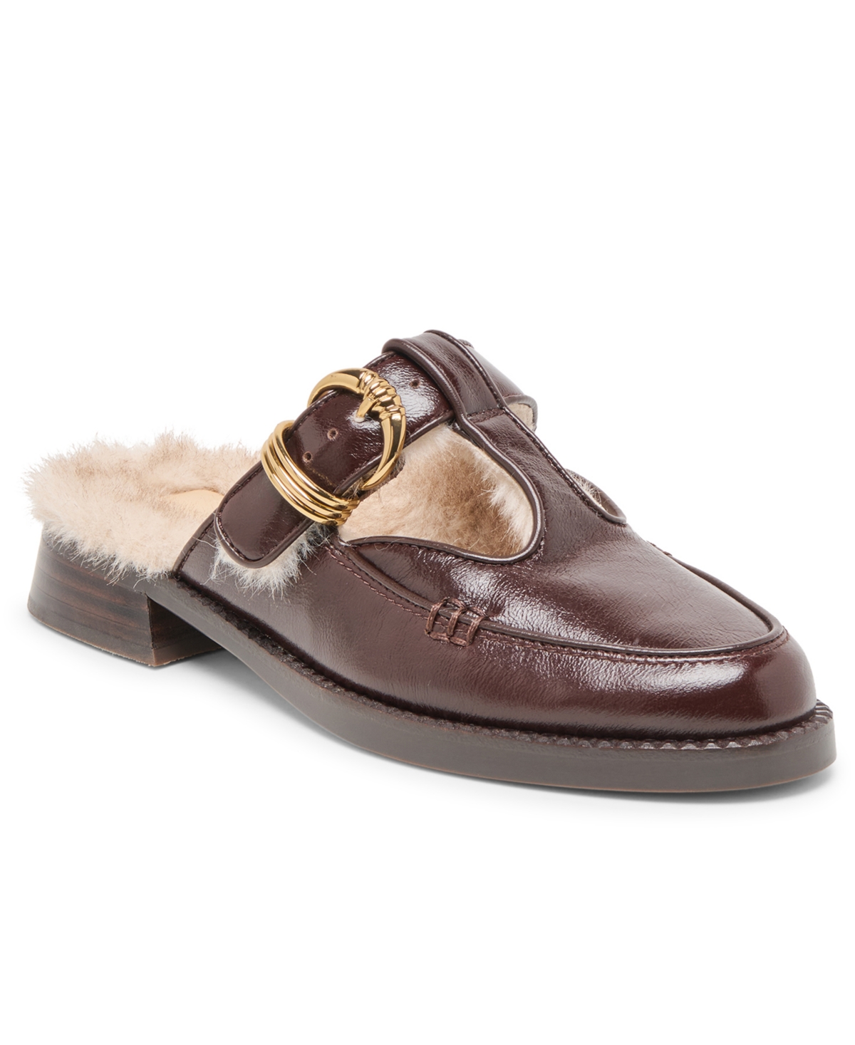 Click here for Dolce Vita Womens Harlah Plush Cut Out Cozy Mule F... prices