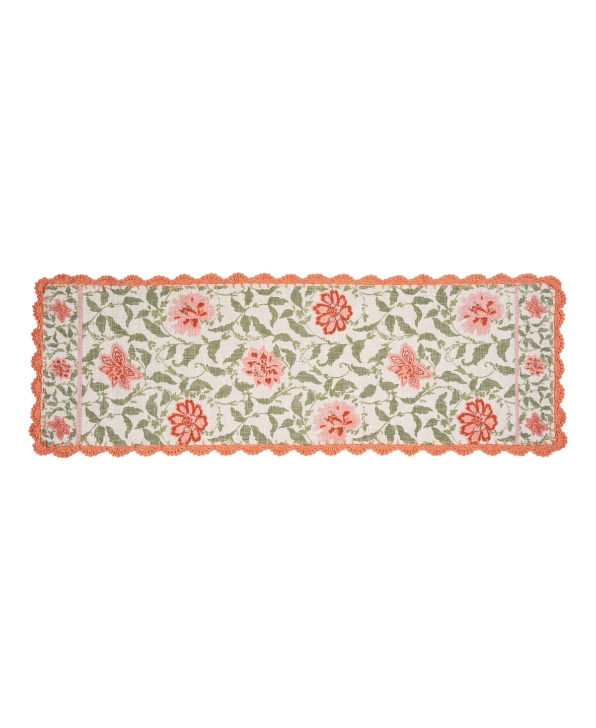 Click here for Laura Ashley Crochet Border Cotton Runner Rug  20... prices