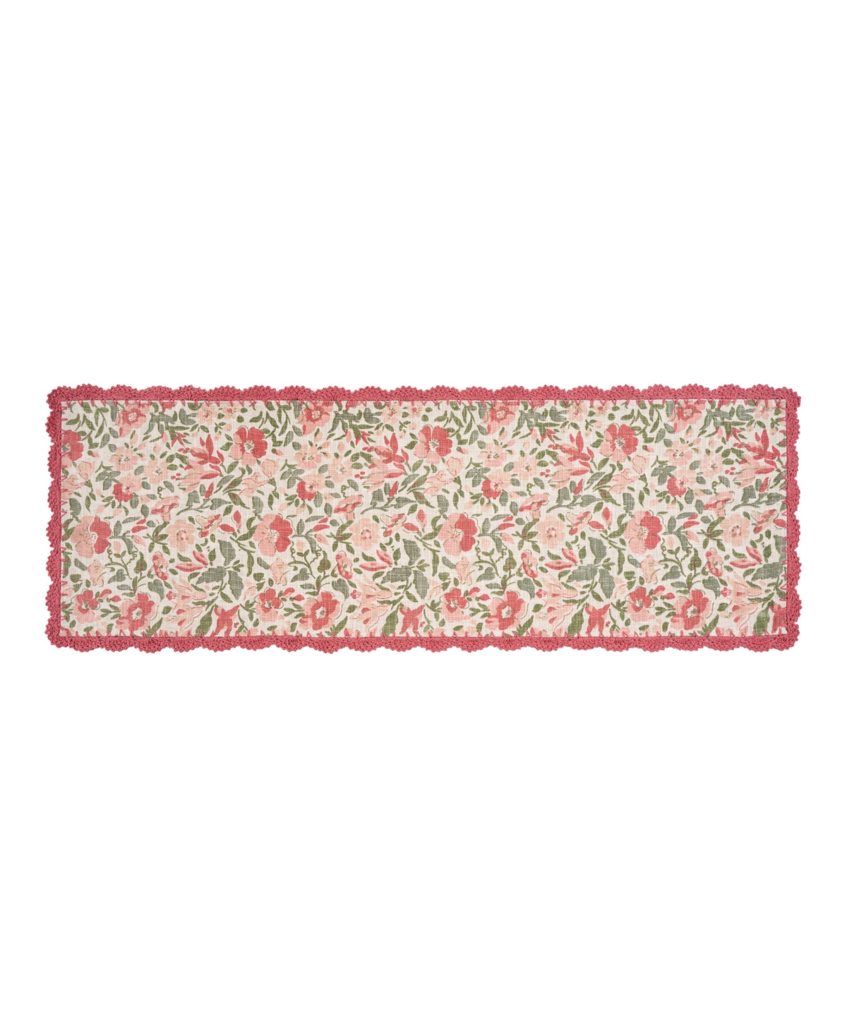 Click here for Laura Ashley Crochet Border Cotton Runner Rug  20... prices