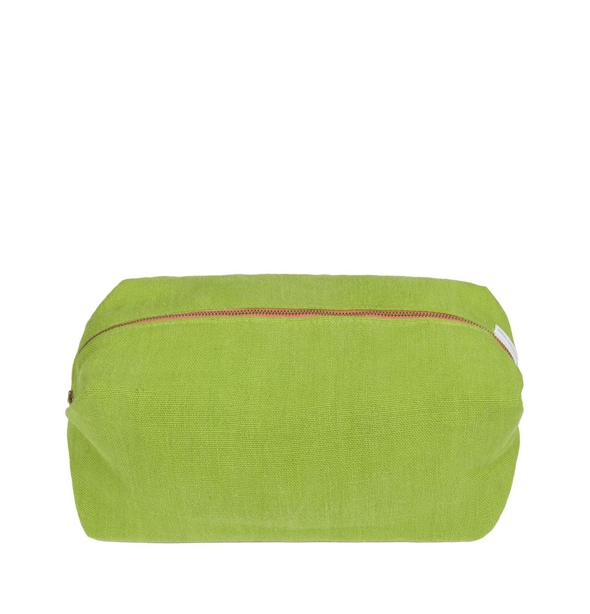 Click here for Brera Lino Leaf Large Toiletry Bag - Green prices