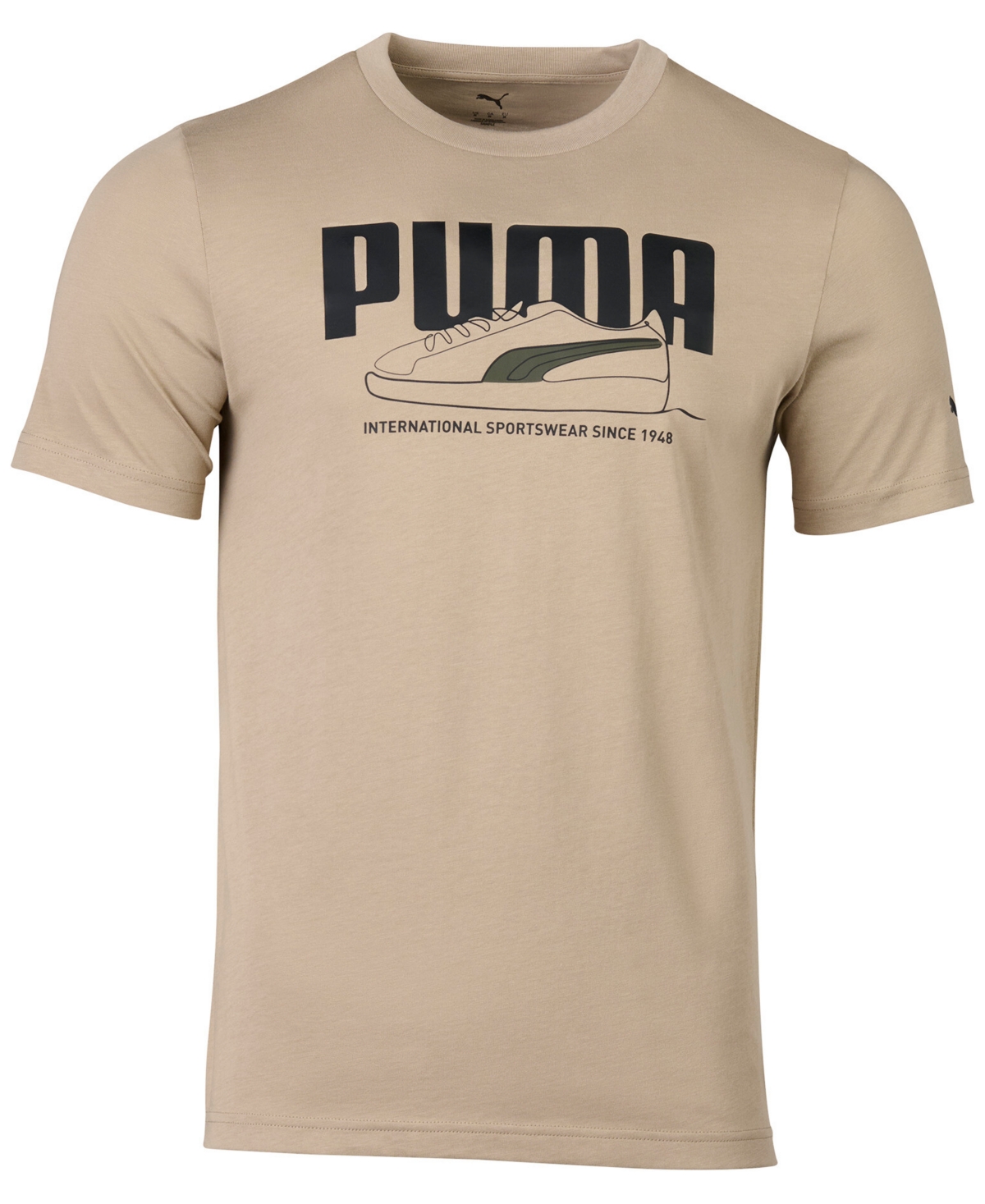 Click here for Puma Mens Printed Basket Short Sleeve T-Shirt - Ic... prices