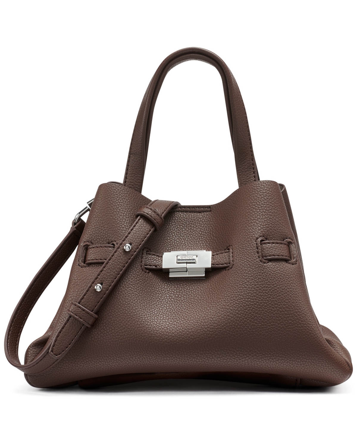 Click here for Dkny Bryar Small Satchel - Chocolate prices