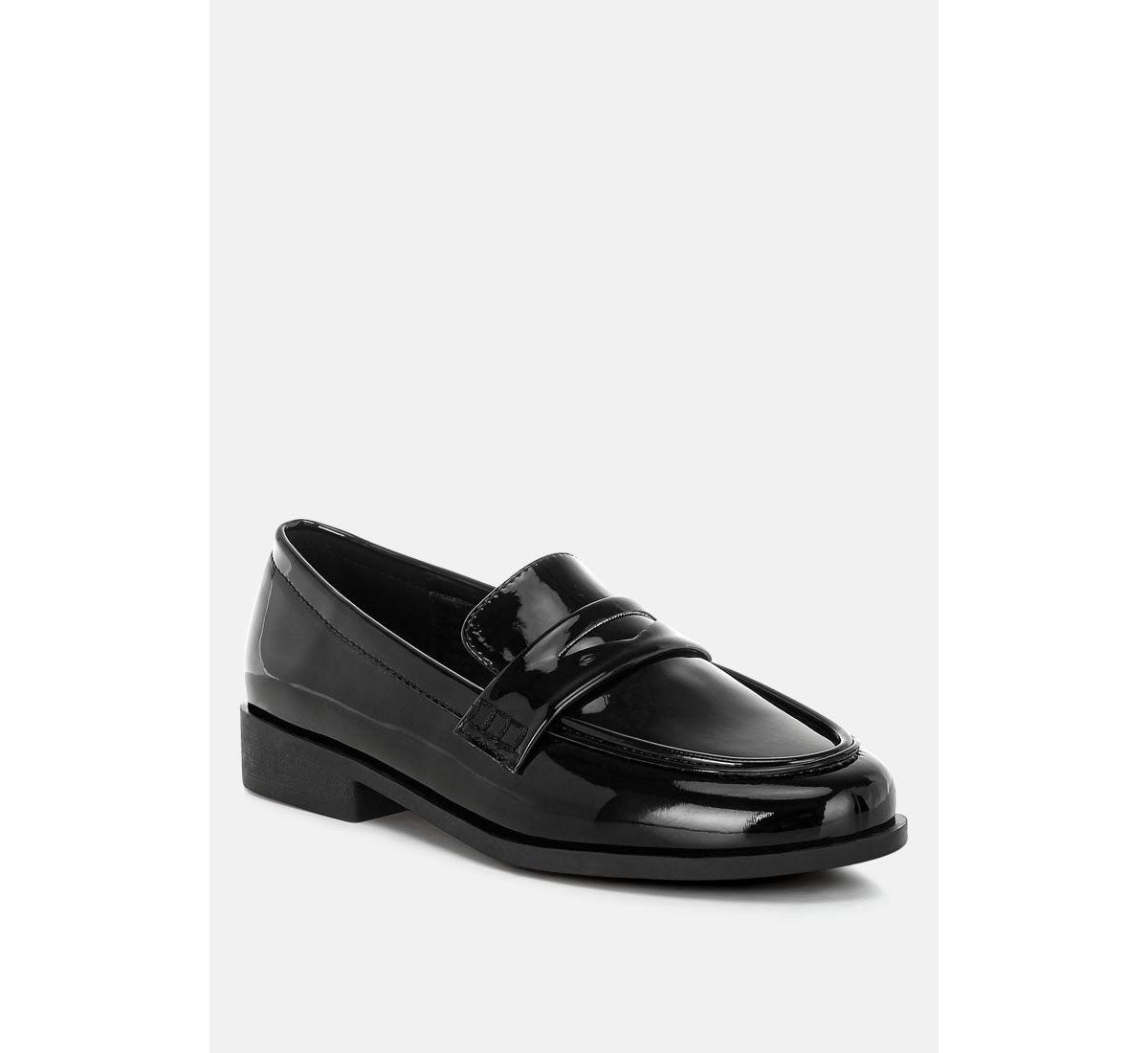Click here for London Rag Mogul Penny Strap Detail Womens Loafer... prices