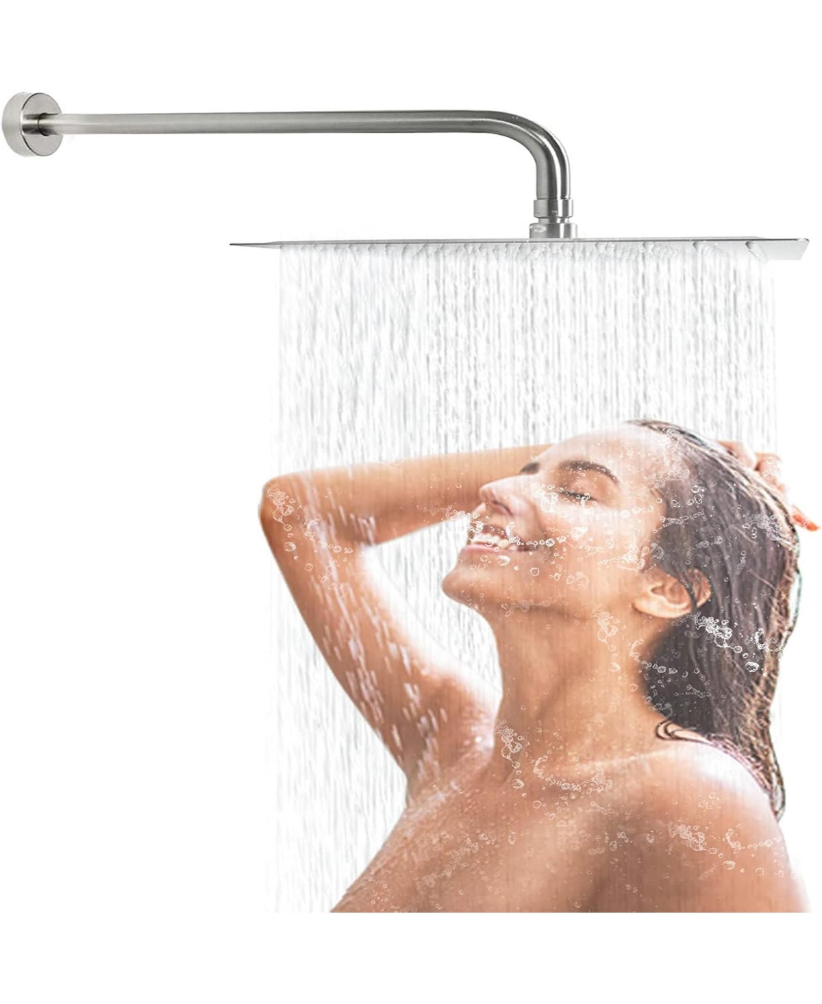 Click here for Rainsken 12 Inch Brushed Nickel Rain Shower Head... prices