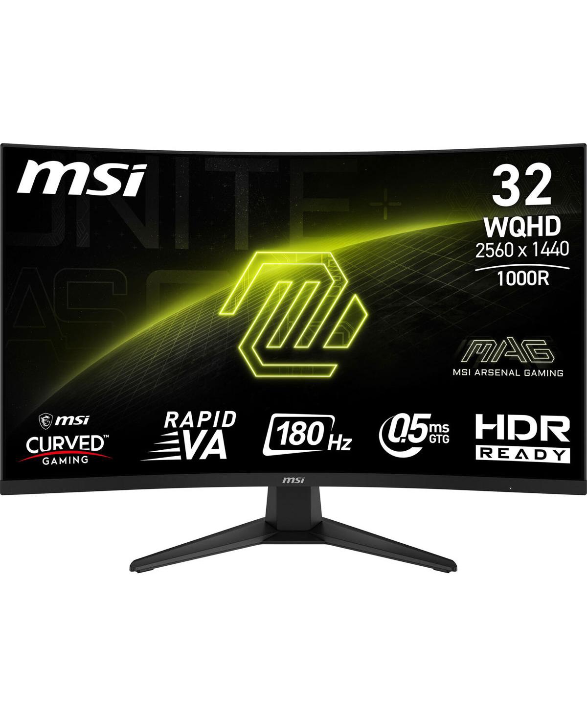 Click here for Msi Mag 325CQF 31.5" 16:9 Wqhd 180Hz Curved R... prices