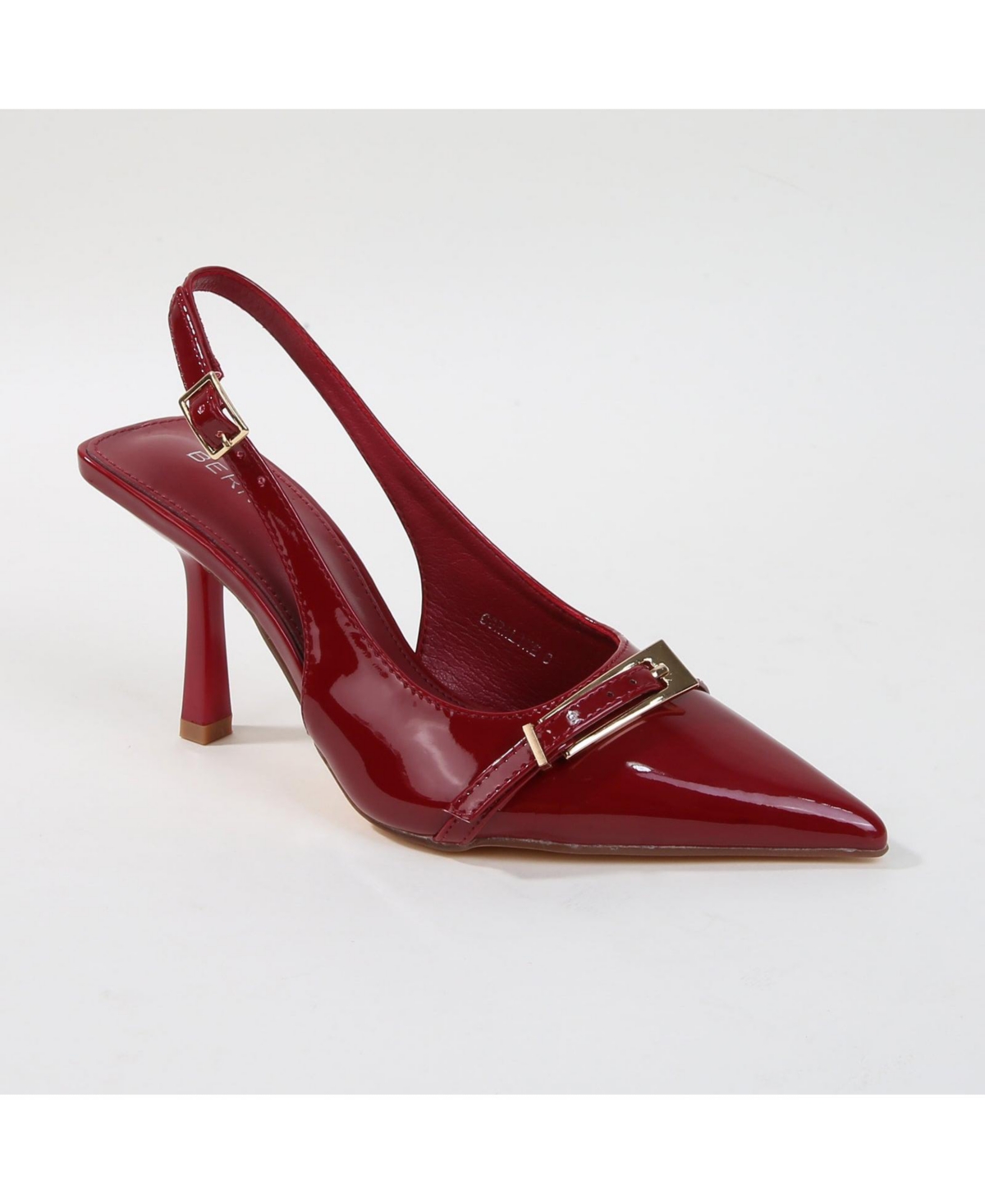 Berness Coraline Slingback Pump - Burgundy