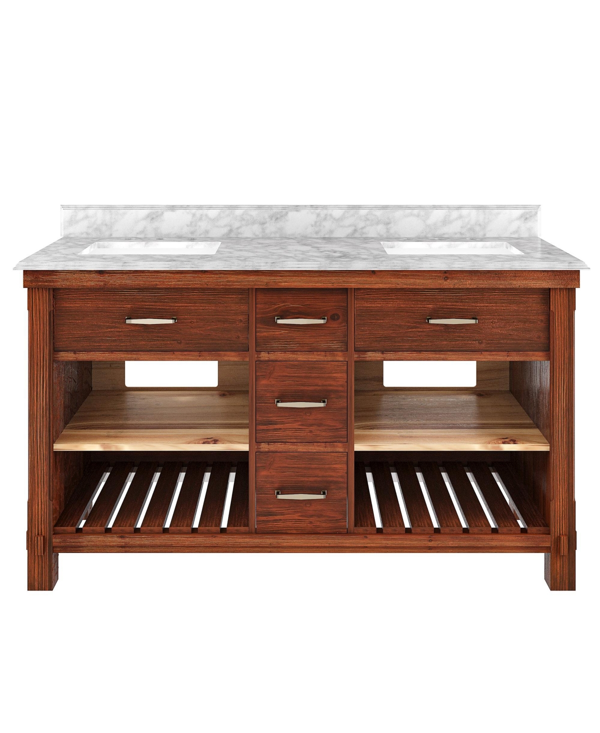 Click here for Casainc 60-Inch Solid Wood Bathroom Vanity with Ma... prices