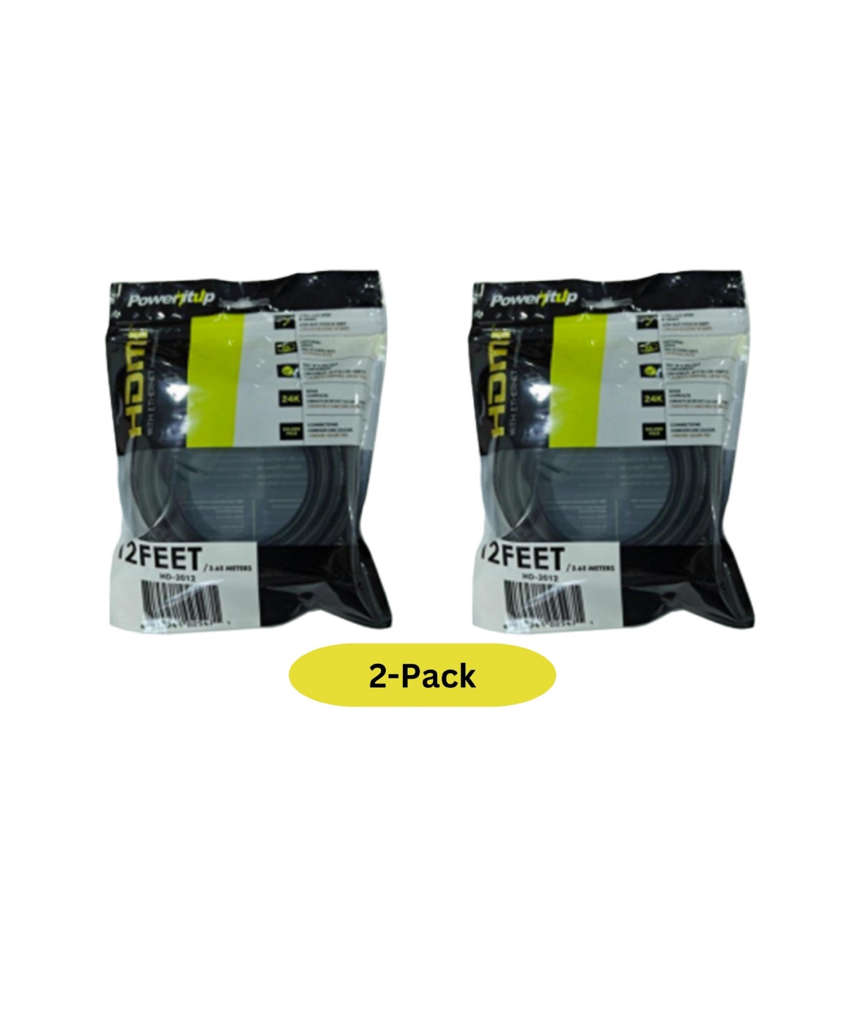 Click here for Power It Up 12 ft. Hdmi v2.0 Cable with Ethernet (... prices
