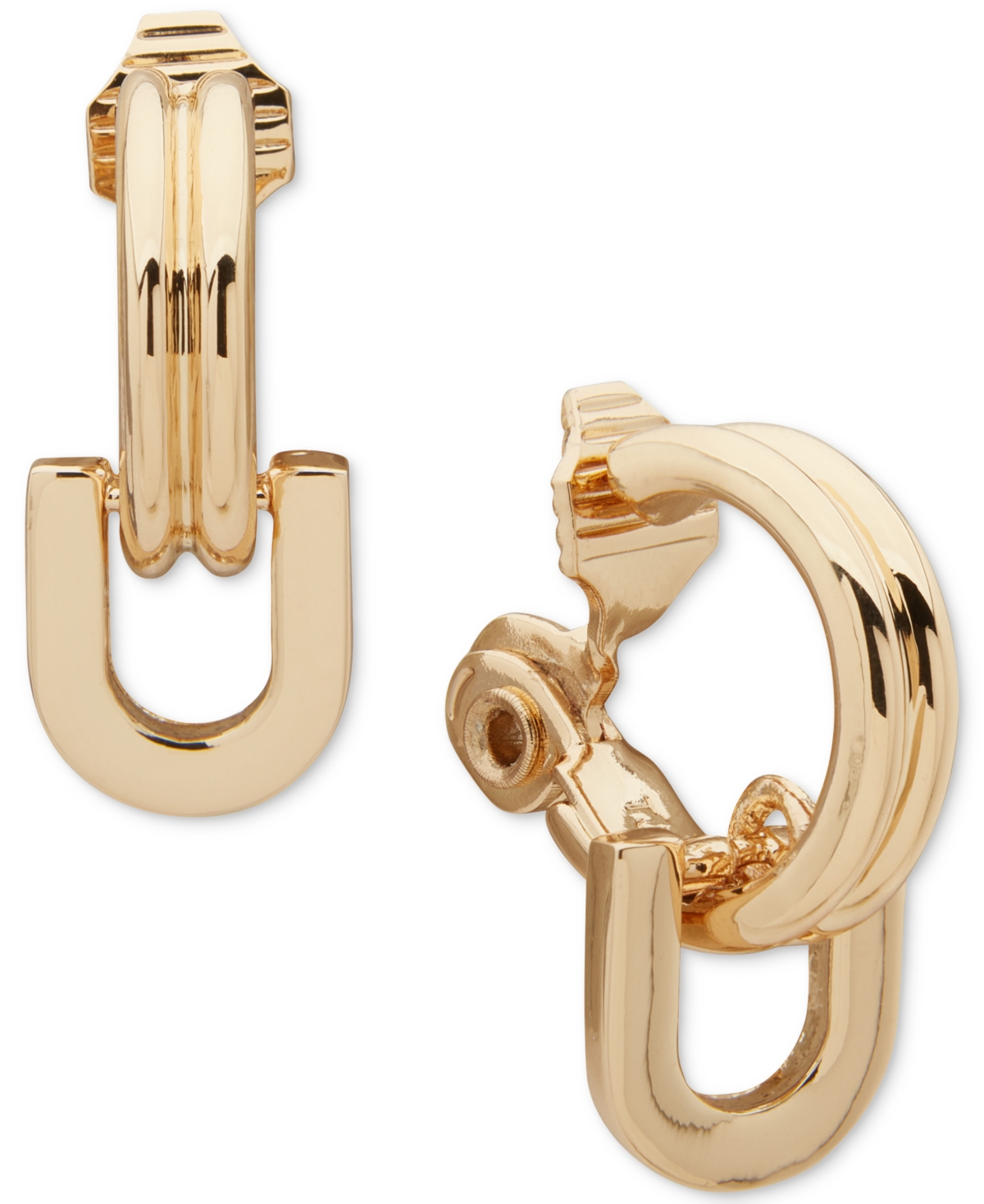 Click here for Anne Klein Gold-Tone Hoop and Drop Earrings - Gold prices