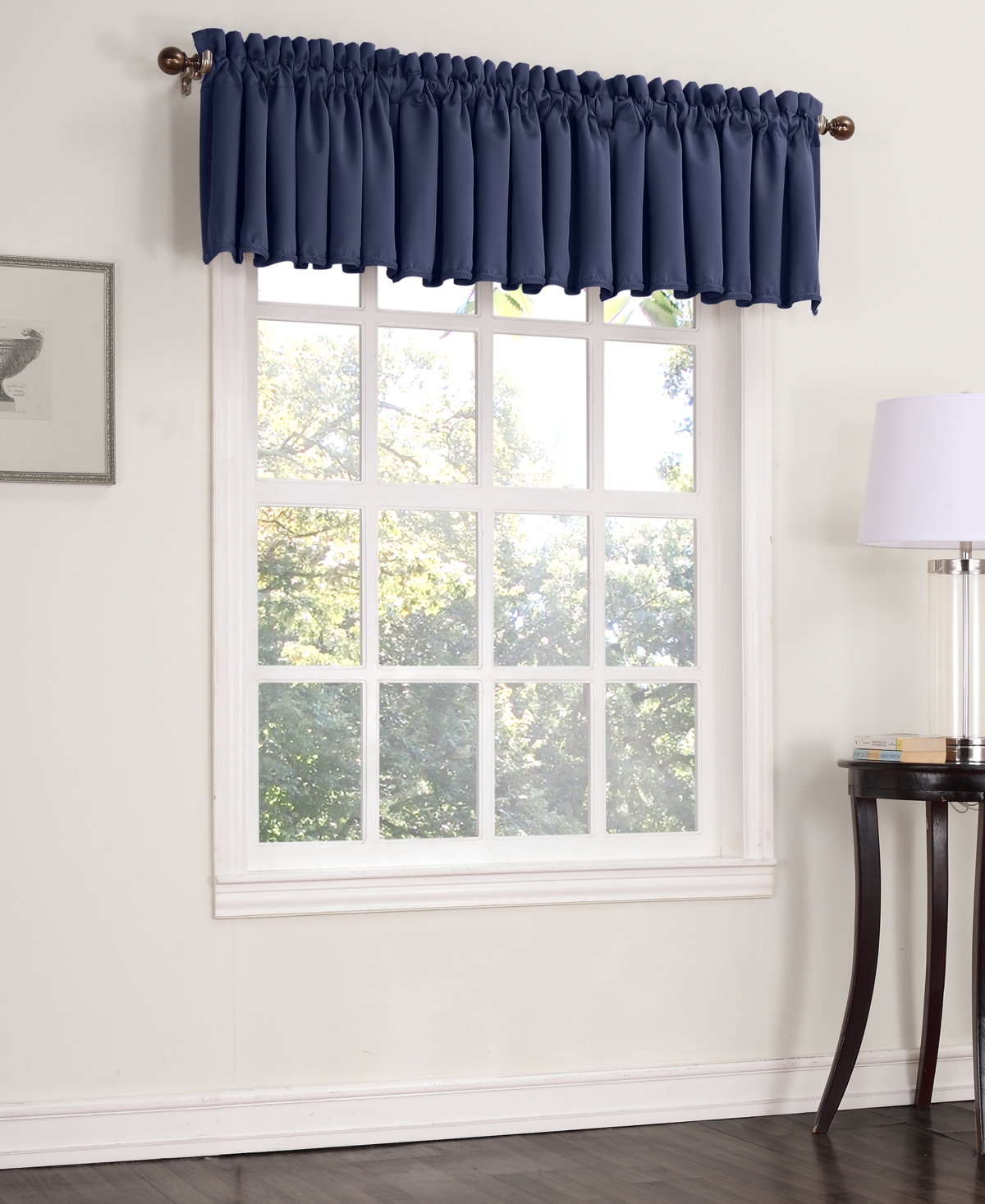 Click here for Grant Room Darkening Rod Pocket Curtain Valance -... prices