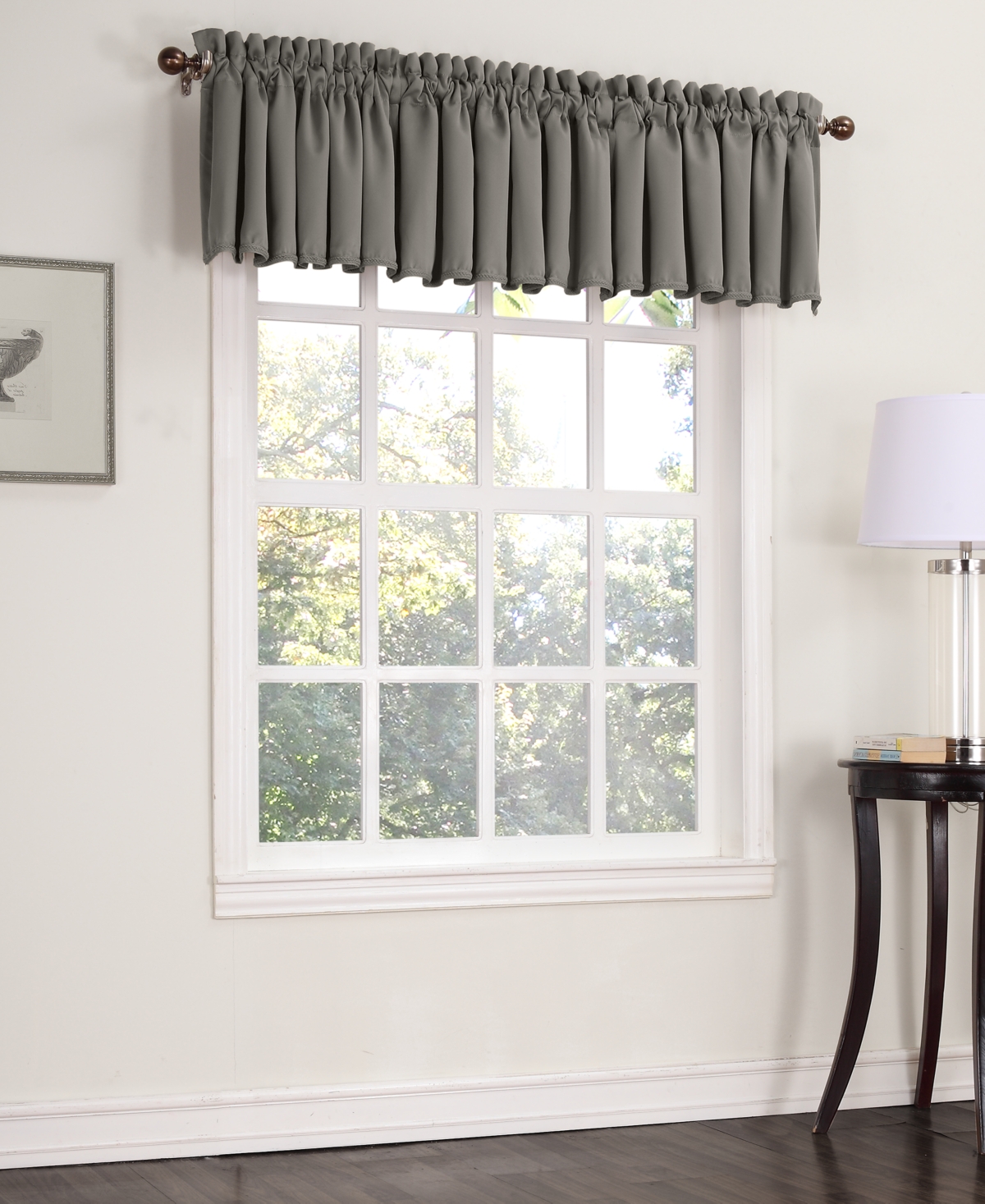 Click here for Grant Room Darkening Rod Pocket Curtain Valance -... prices