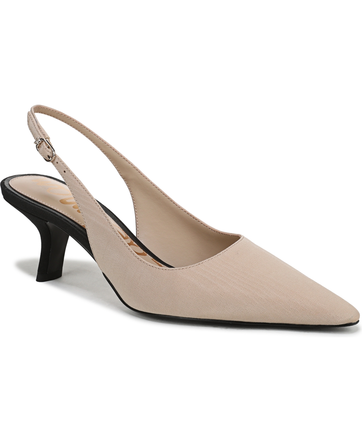 Click here for Sam Edelman Womens Bianka Slingback Kitten-Heel Pu... prices