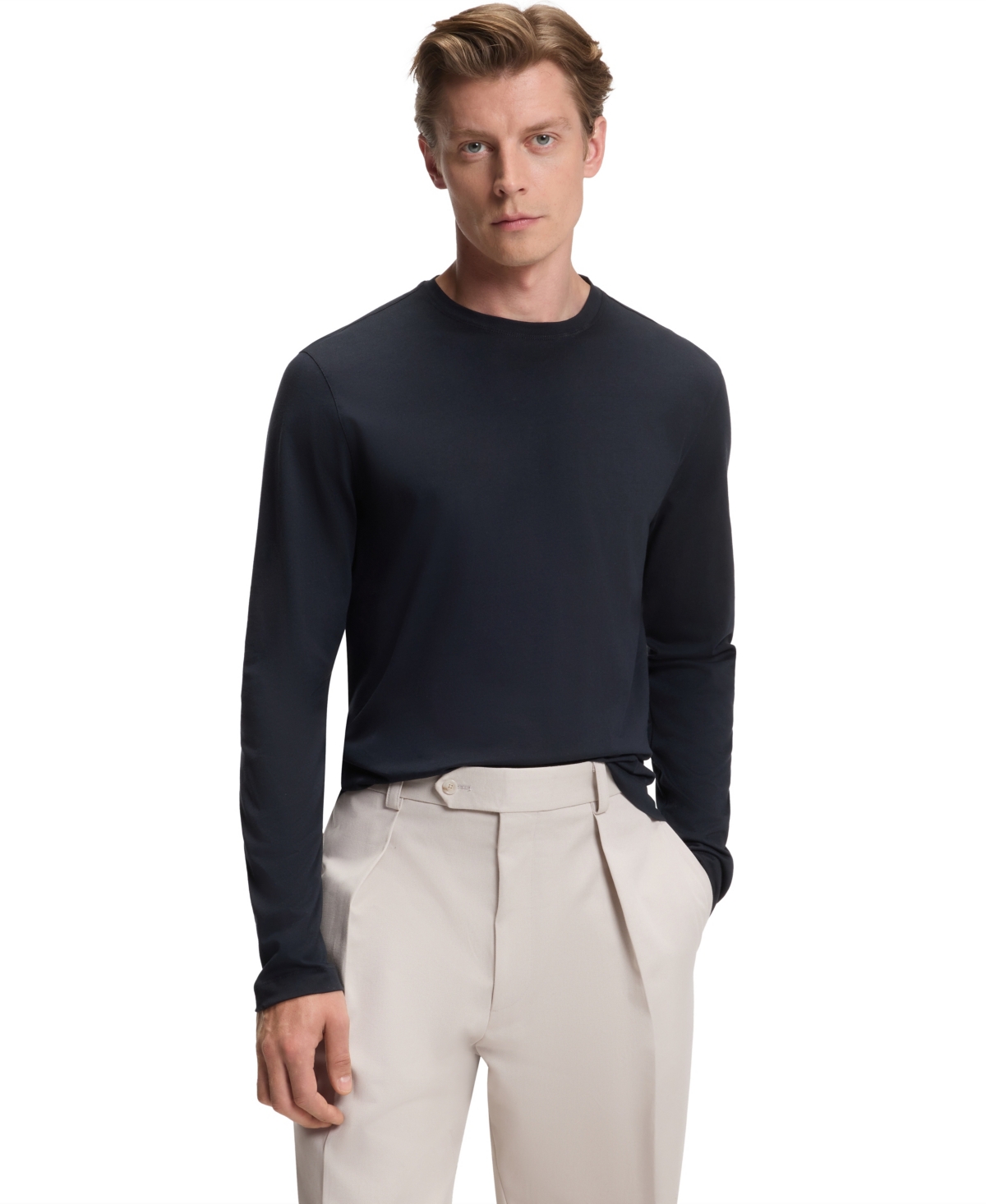 Click here for Boss by Hugo Boss Mens Beckham x Boss Mercerized C... prices