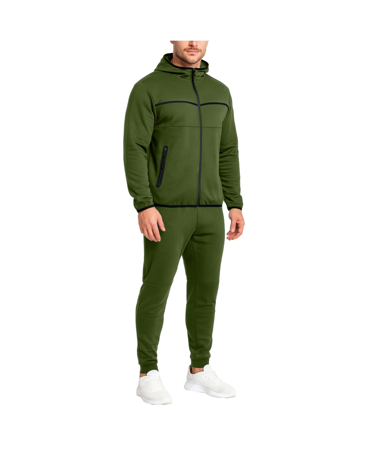 Click here for Galaxy By Harvic Mens 2-Piece Hoodie and Jogger Sw... prices