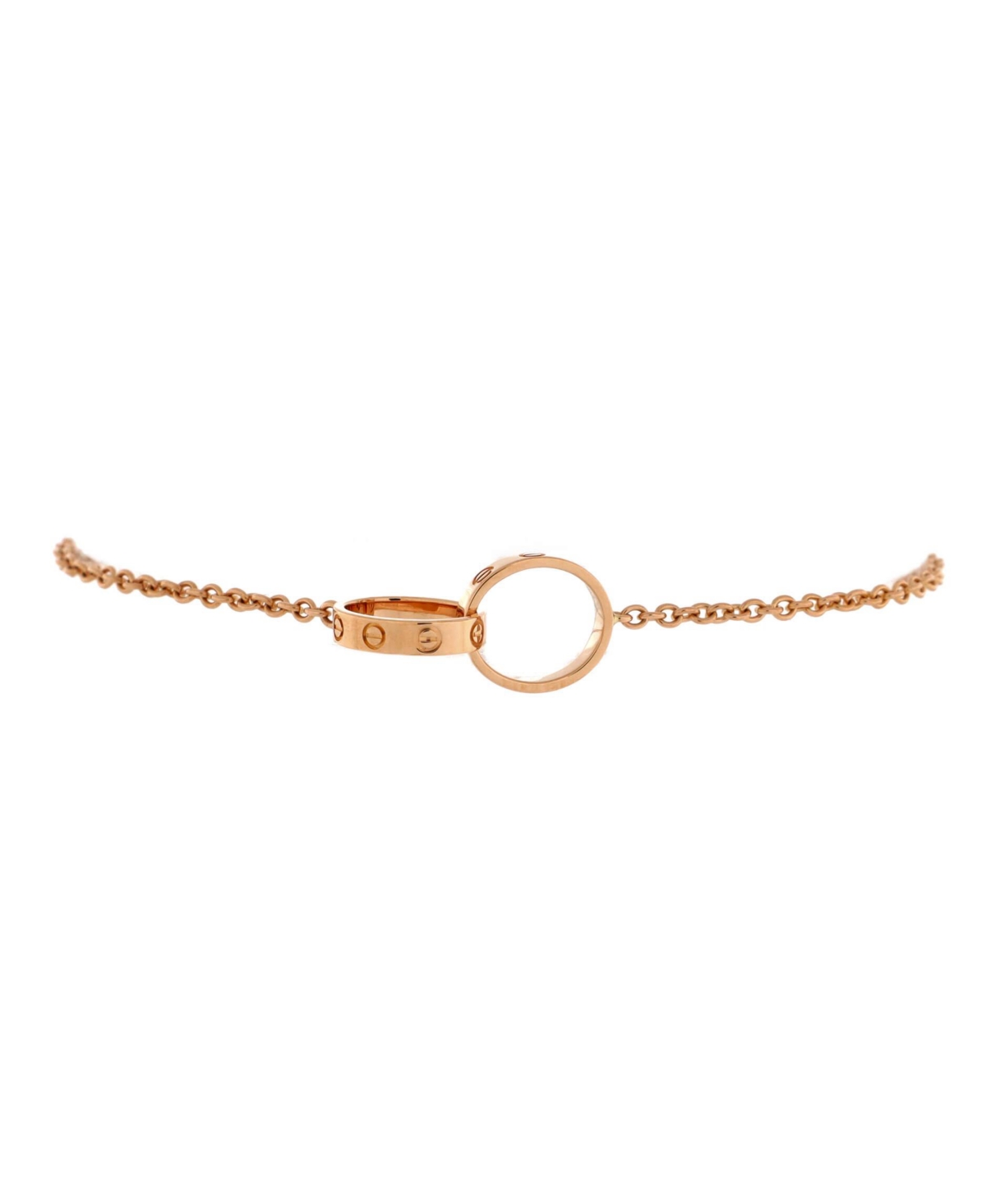 Click here for Pre-Owned Cartier Love Interlocking Bracelet - 18k... prices