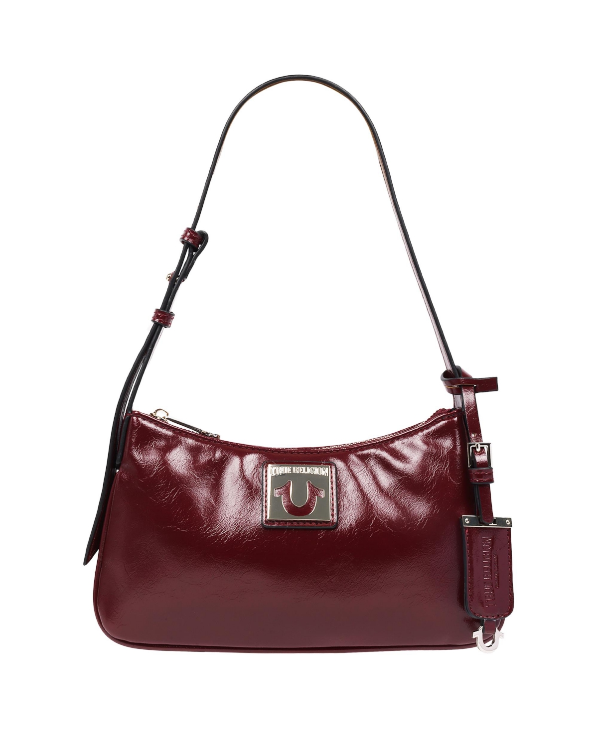 Click here for True Religion Crinkle Finish Shoulder Bag - Wine prices