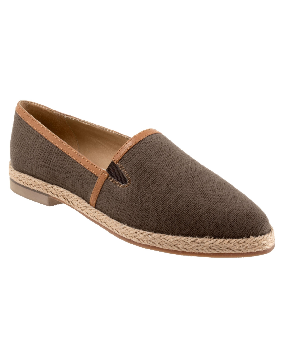 Click here for Estelle Flat - Brown canvas prices