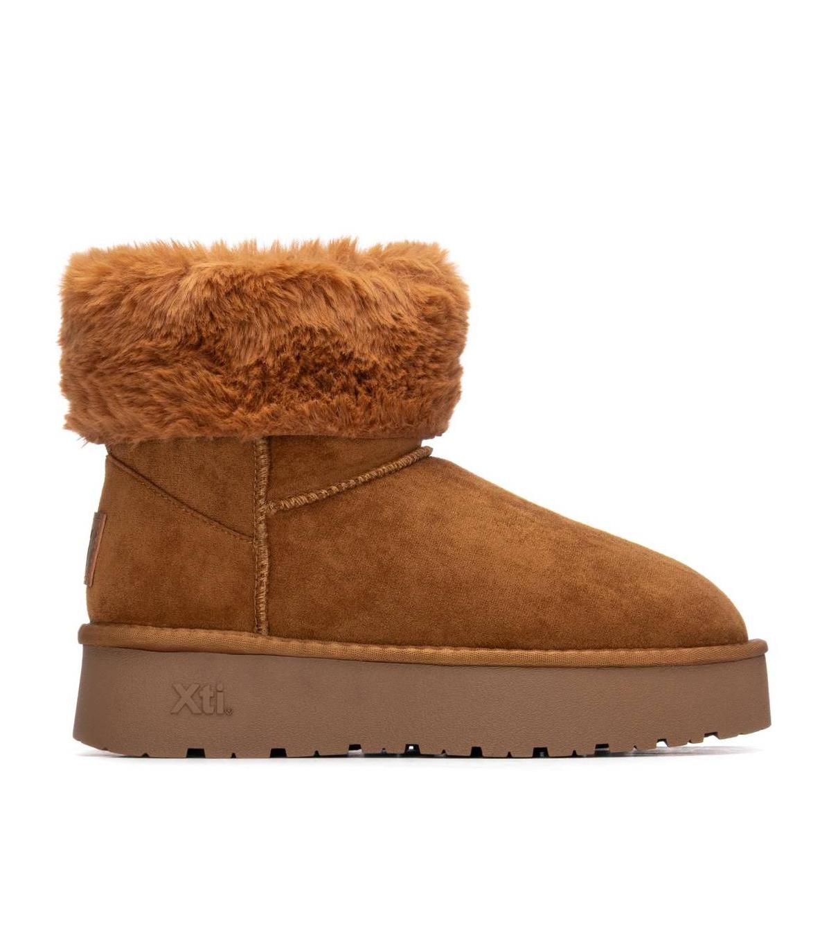 Click here for Xti Womens Comfort Ankle Suede Booties By Xti - Ca... prices