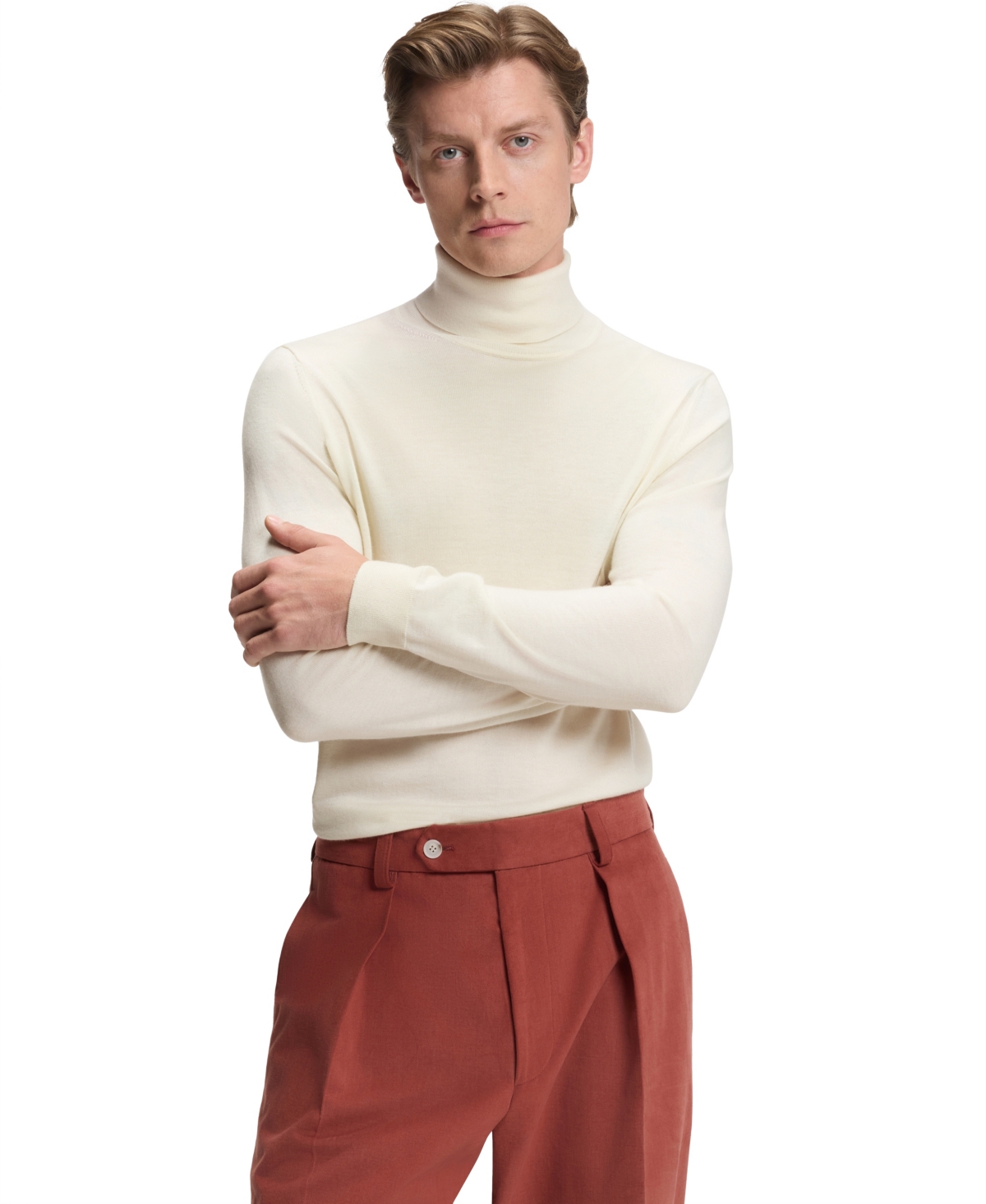 Click here for Boss by Hugo Boss Mens Beckham x Boss Cashmere Rol... prices