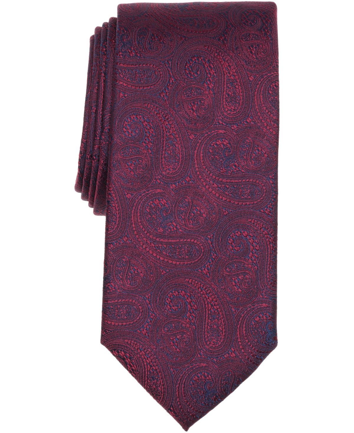 Click here for Michael Kors Mens Med Size Paisley Tie - Burgundy prices