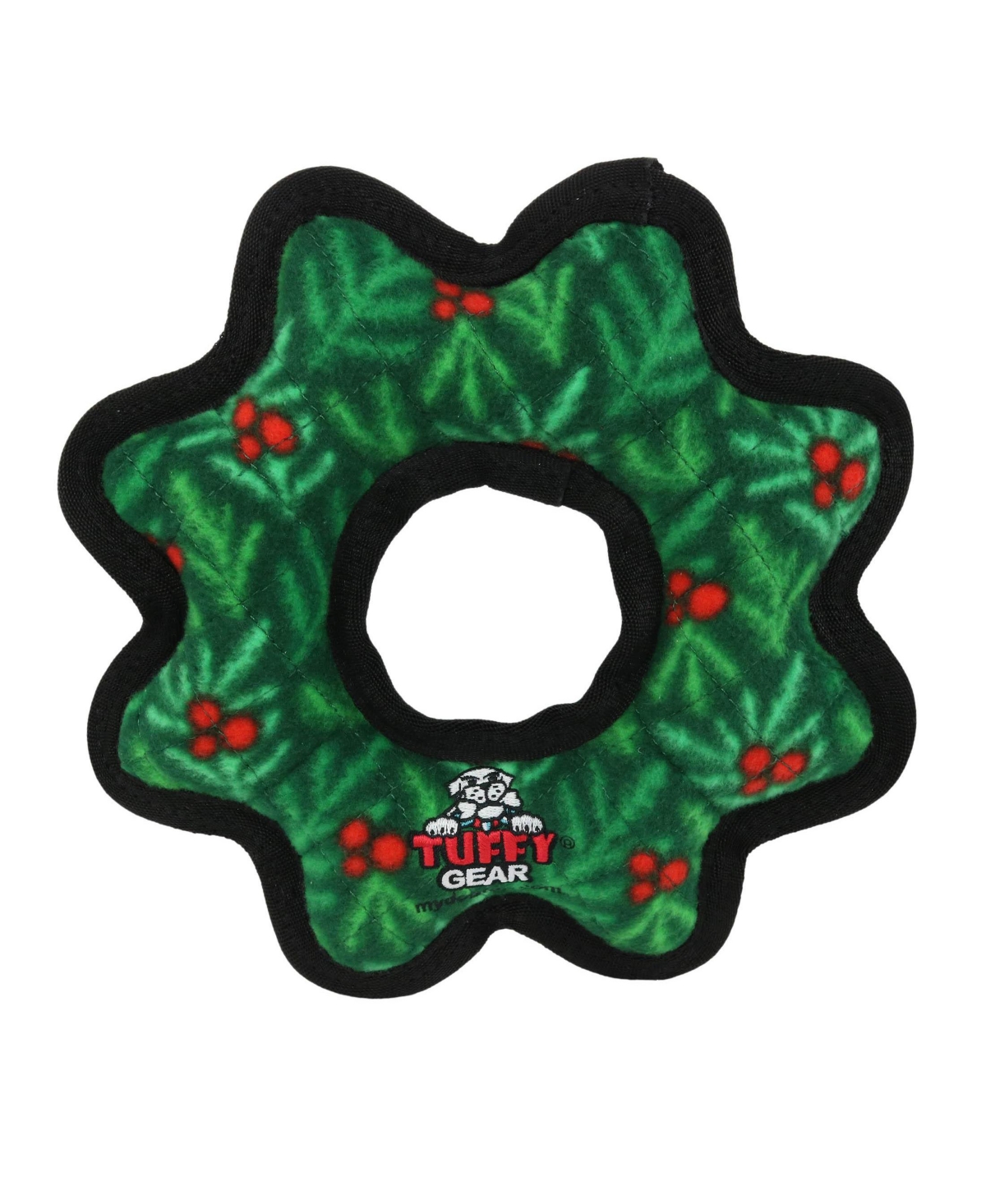 Click here for Tuffy Holiday Medium Gear Ring Wreath  Durable Plu... prices