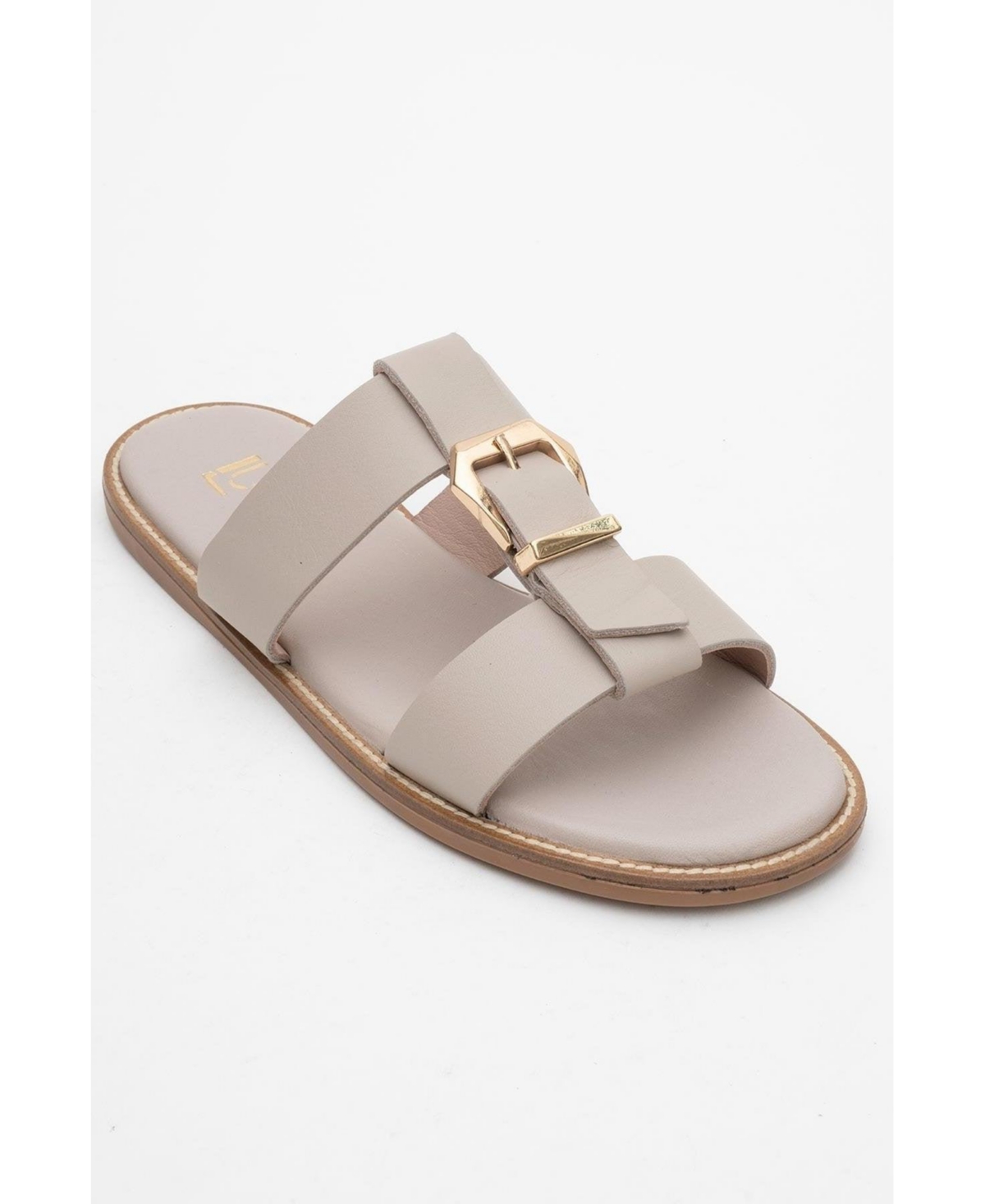 Click here for Forever & Always Shoes Sveta Leather Buckled Sanda... prices