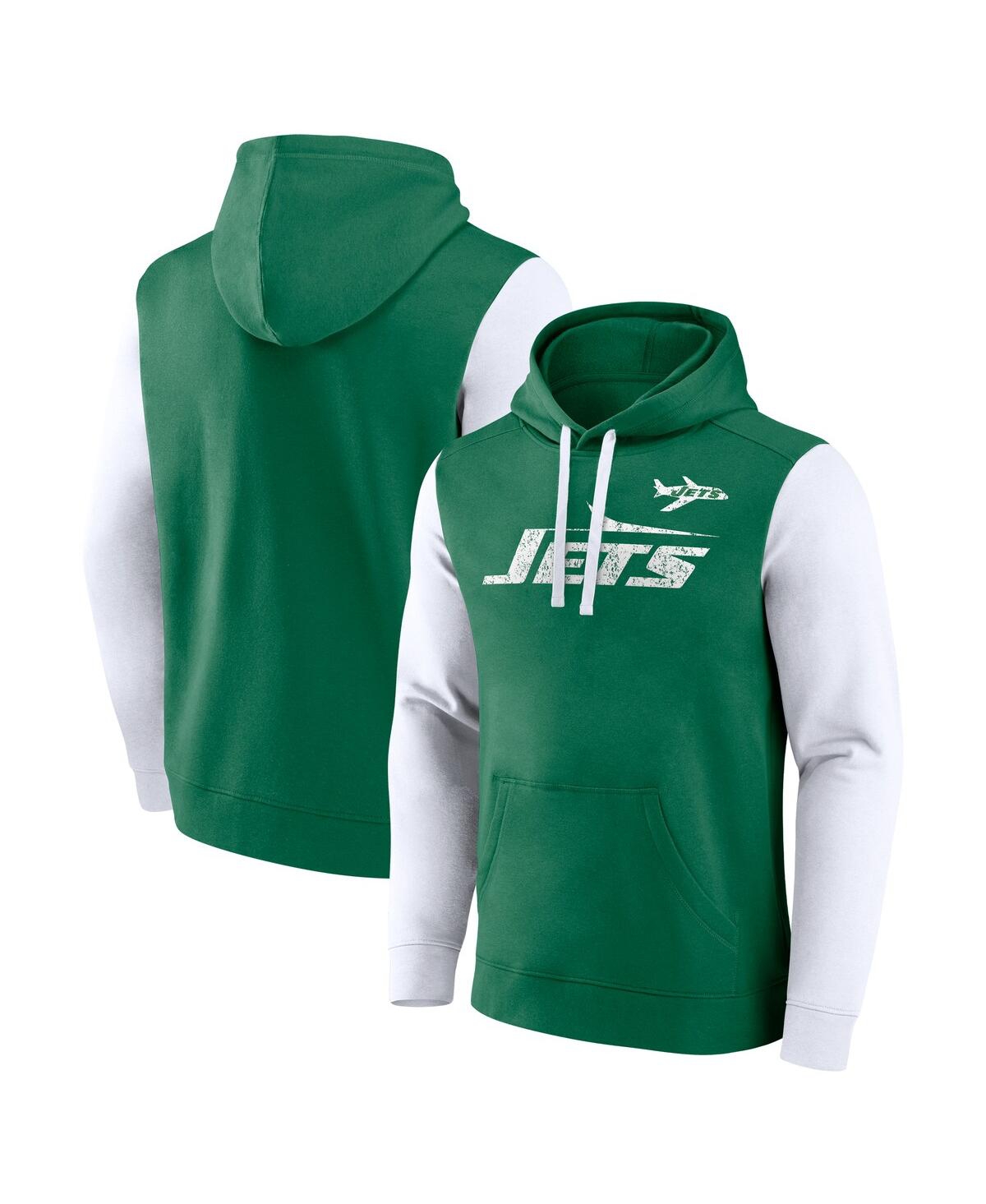 Click here for Fanatics Mens Kelly Green New York Jets Fleece Pul... prices