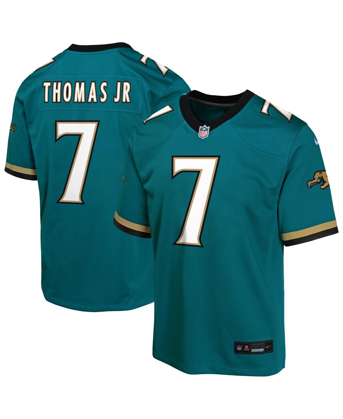 Click here for Nike Big Boys and Girls Brian Thomas Jr. Teal Jack... prices