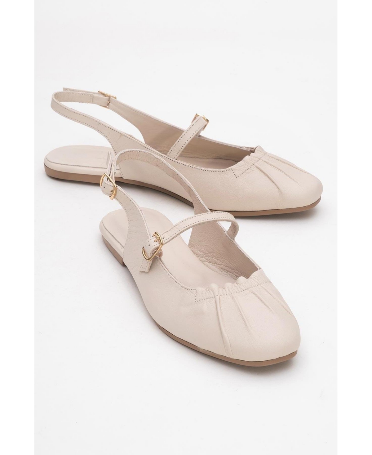 Click here for Forever & Always Shoes Britney Leather Closed-Toe... prices